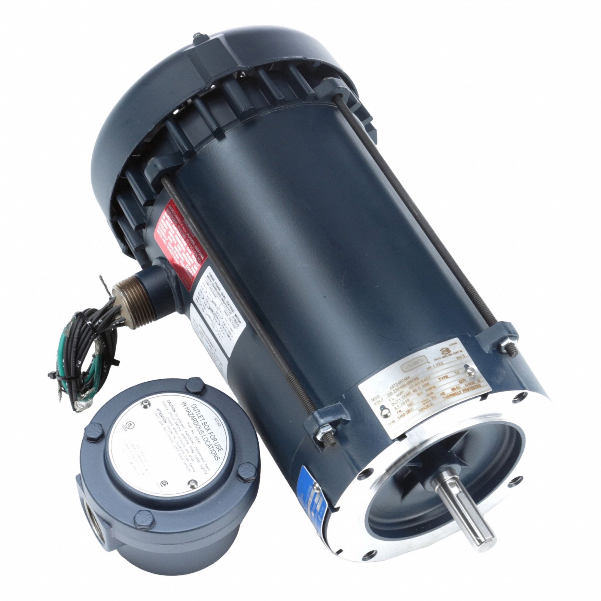 LEESON, Division I, Class I/Class II, Hazardous Location Motor - 820GZ4 ...