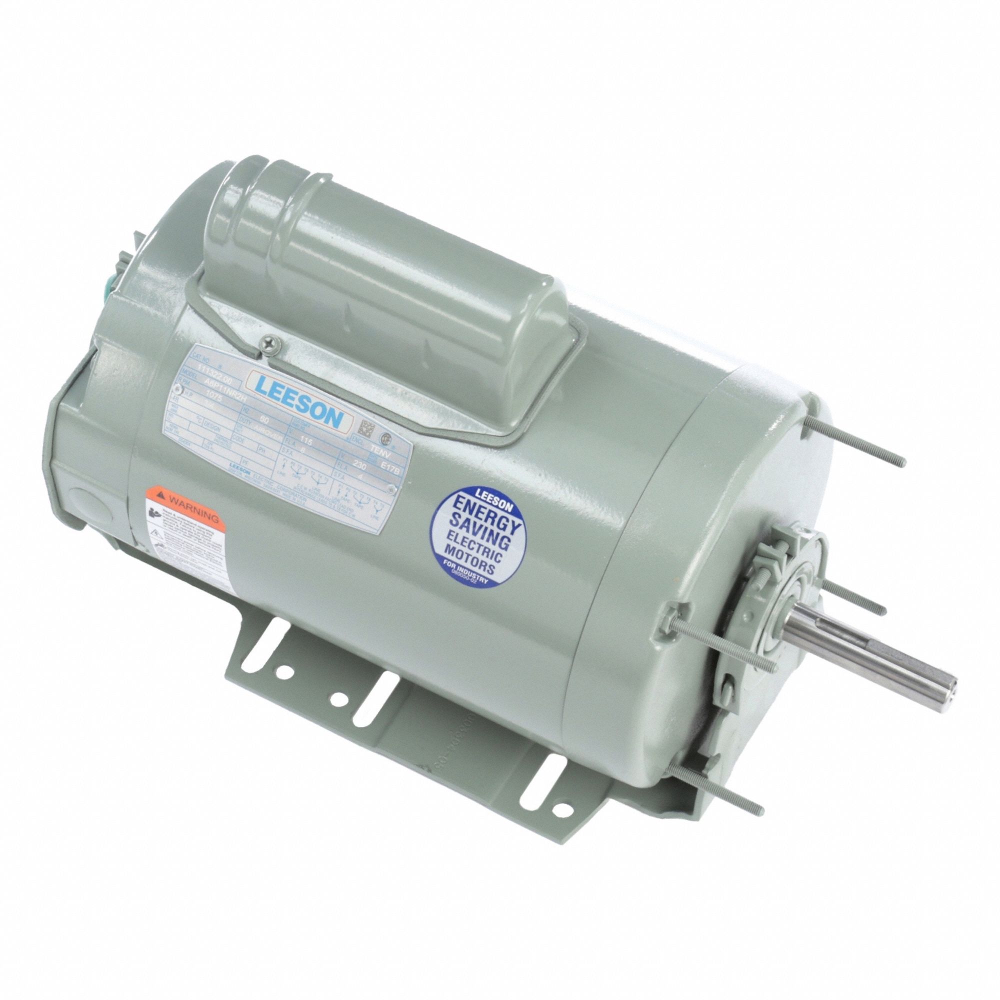 LEESON, Single Phase, Cradle Base, Farm Duty Motor - 820HH3|111322.00 ...