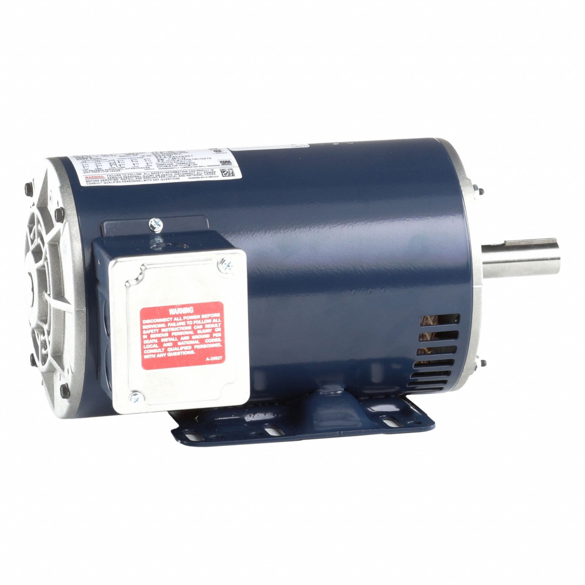 LEESON, Open Drip Proof, Rigid Base Mount, General Purpose Motor ...