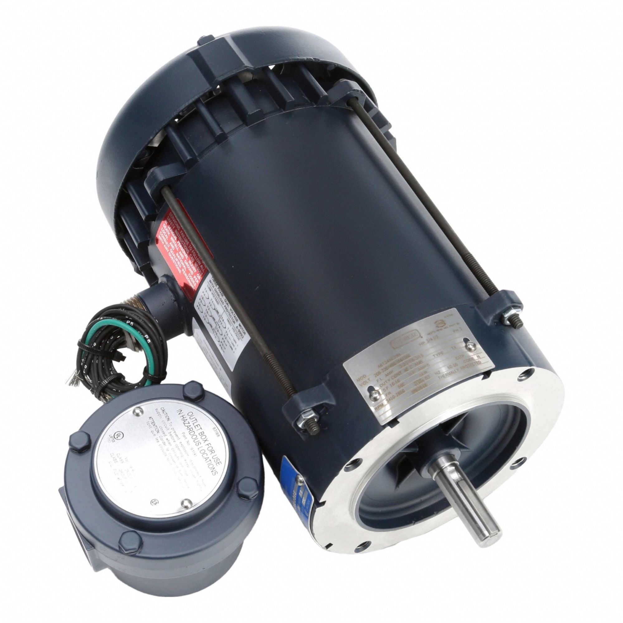 LEESON, Division I, Class I/Class II, Hazardous Location Motor - 820J51 ...