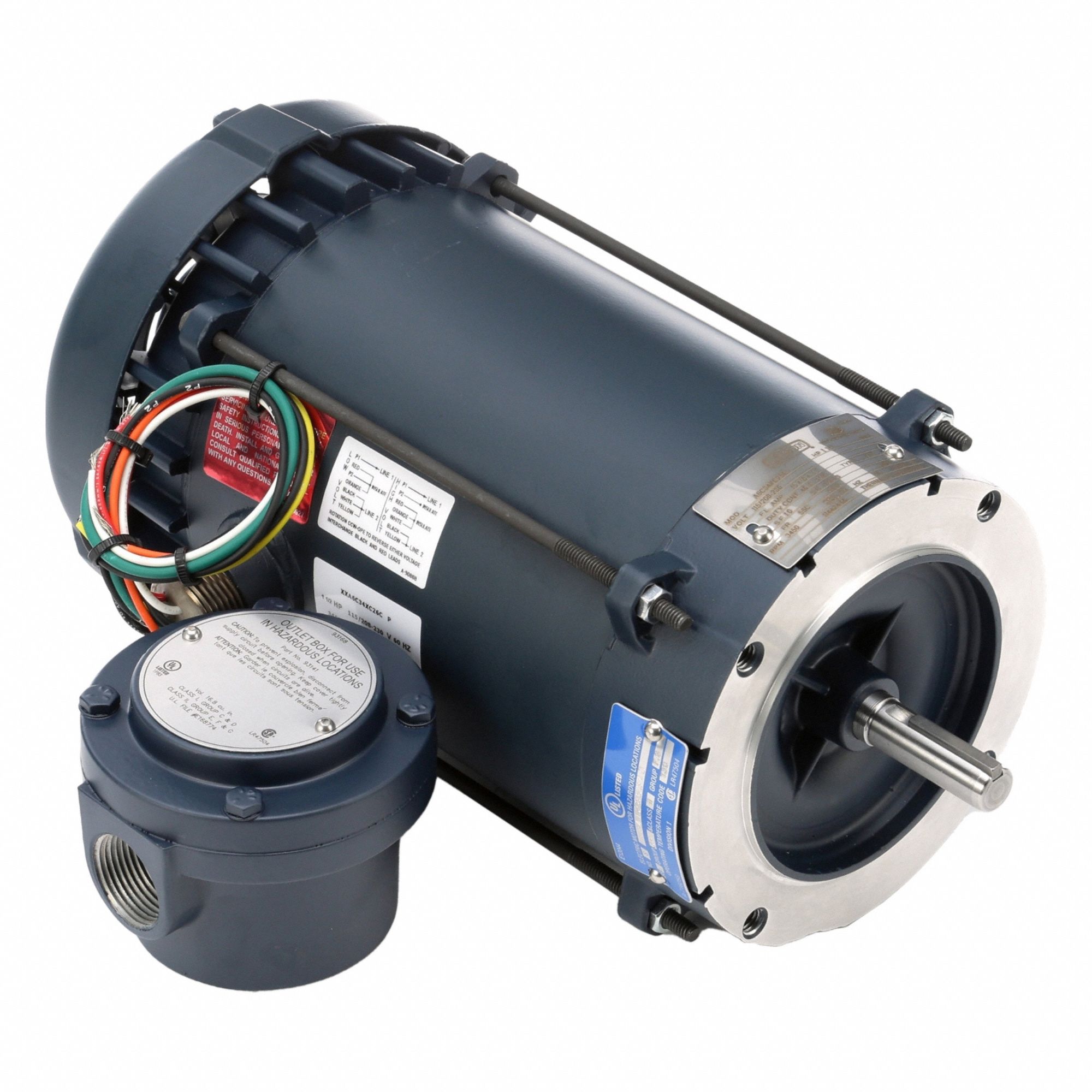 LEESON, Division I, Class I/Class II, Hazardous Location Motor - 820J53 ...