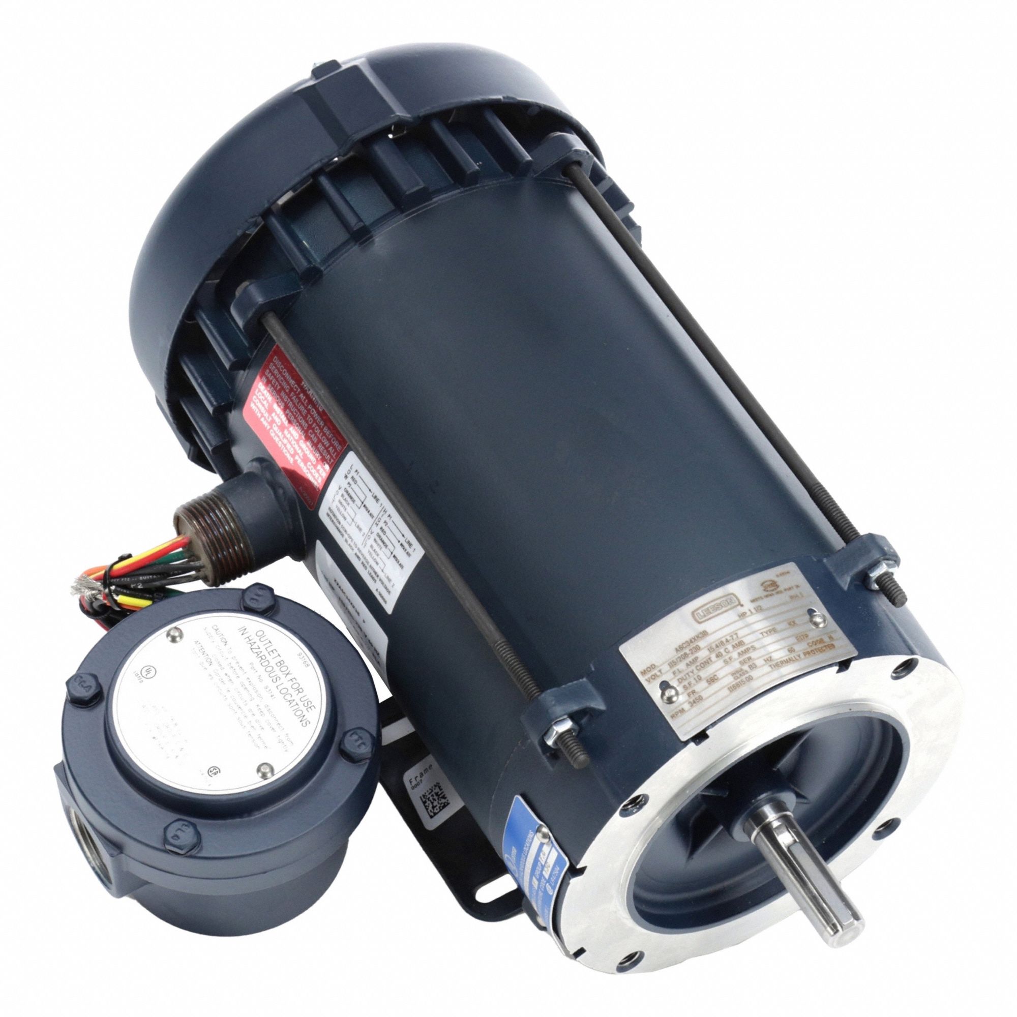 LEESON, Division I, Class I/Class II, Hazardous Location Motor - 820J68 ...