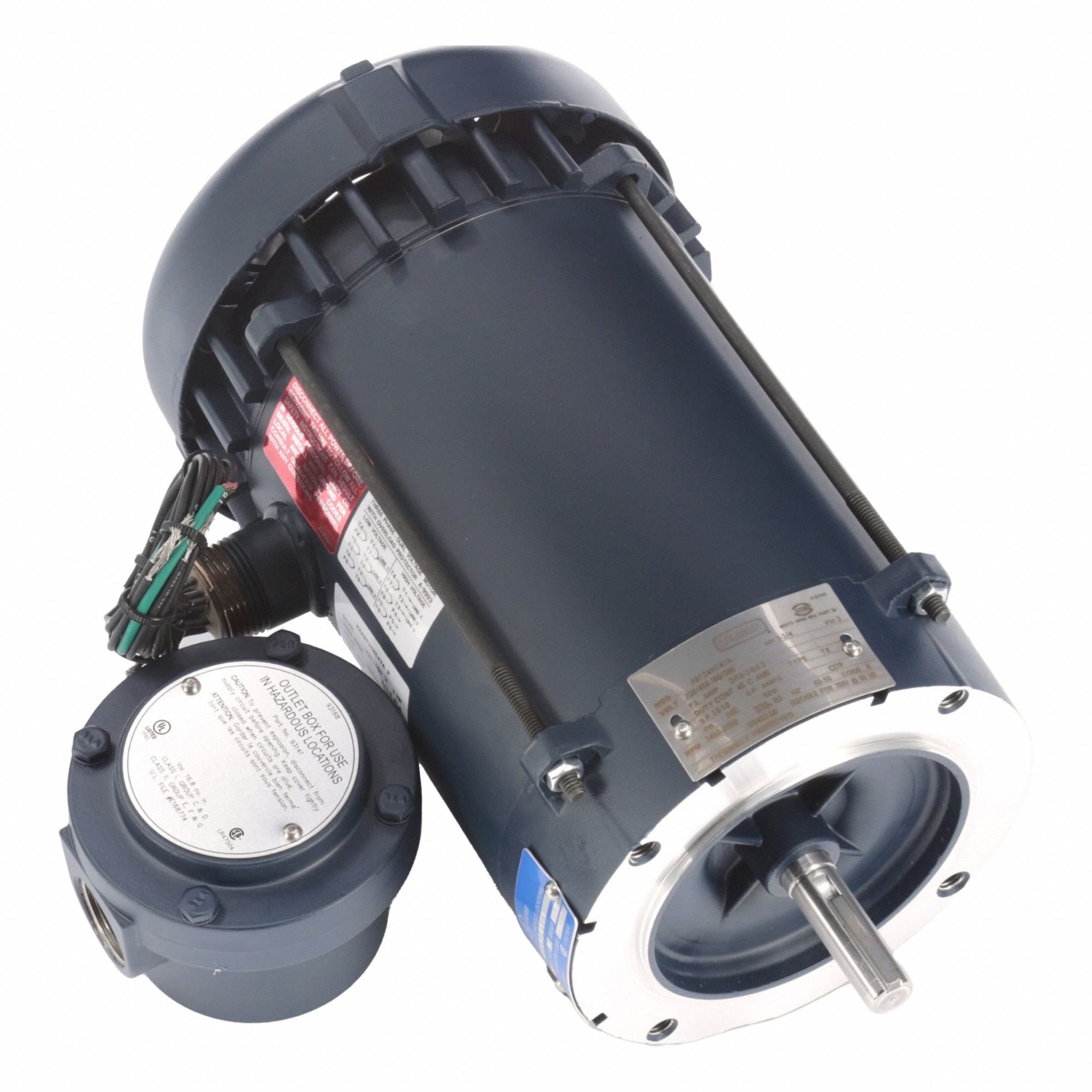 LEESON, Division I, Class I/Class II, Hazardous Location Motor - 820J71 ...