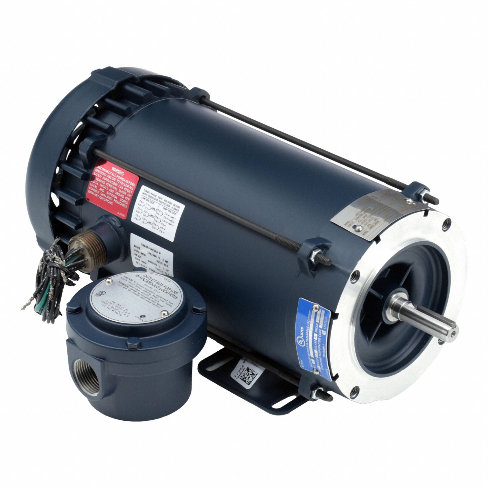 LEESON, Division I, Class I/Class II, Hazardous Location Motor - 820J80 ...