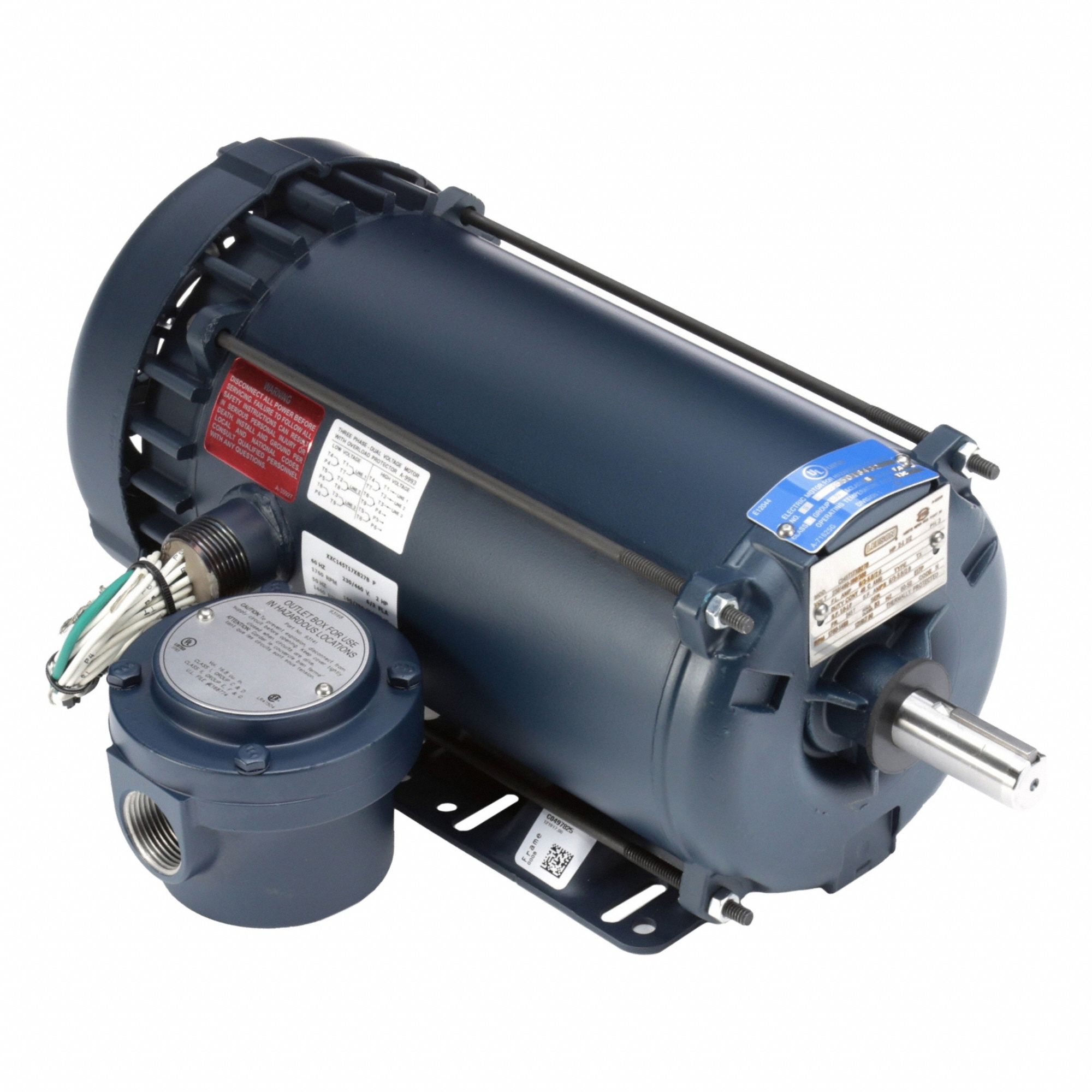 LEESON, Division I, Class I/Class II, Hazardous Location Motor - 820J84 ...