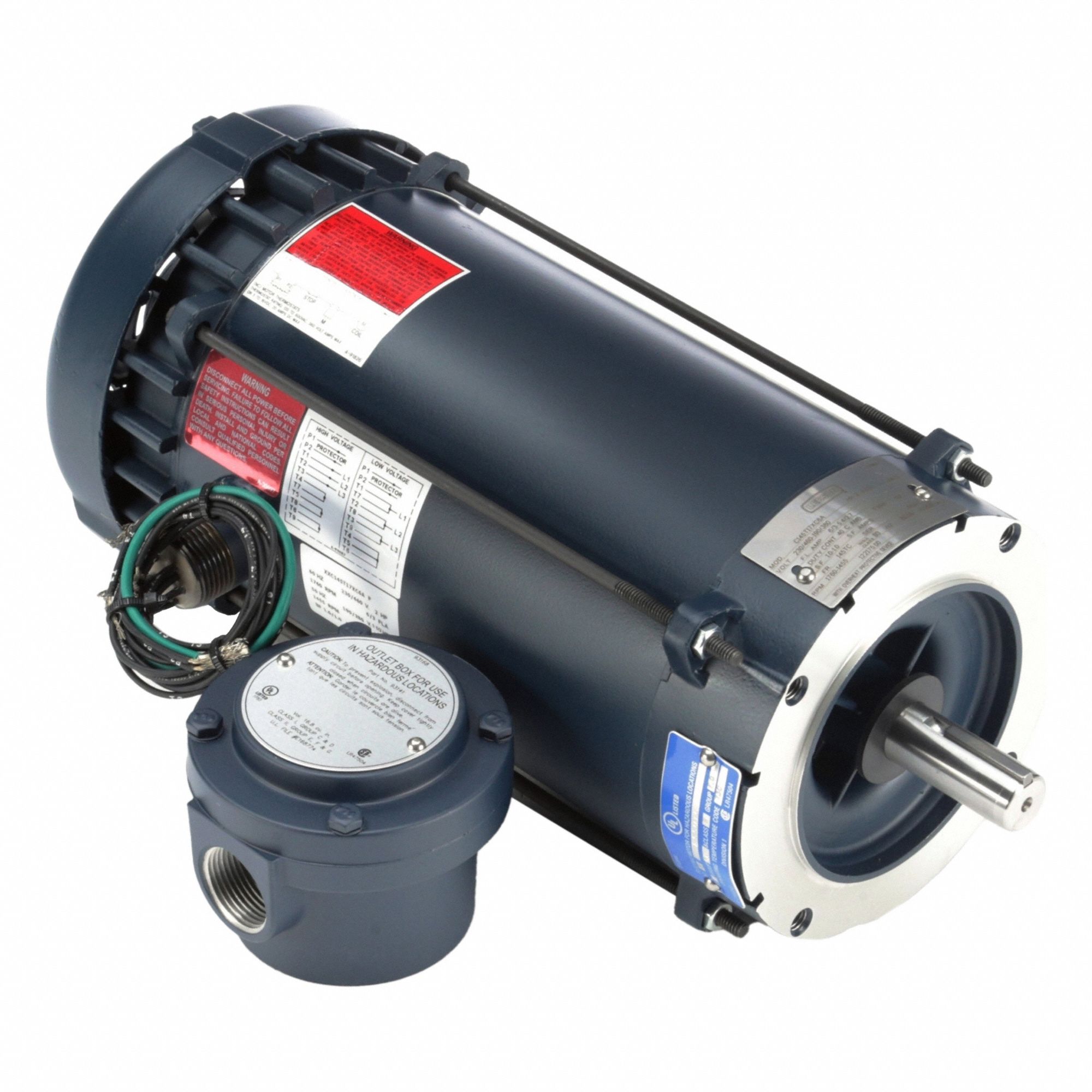 LEESON, Division I, Class I/Class II, Hazardous Location Motor - 820J86 ...