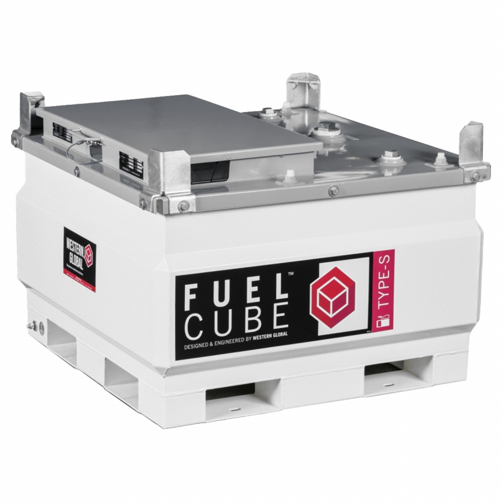 WESTERN GLOBAL, Rectangle, 46 in Overall Dp, Diesel Fuel Tank, 119 ...