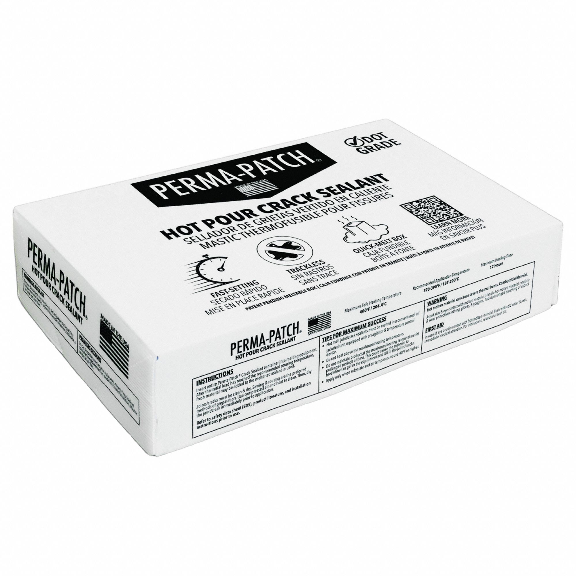 PERMA-PATCH, Mastic T2, Black, Crack Filler - 820N14|PPCS-MAS-MB - Grainger