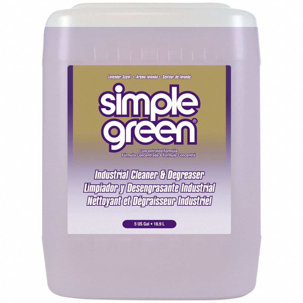 SIMPLE GREEN, Water-Based, Bucket, Cleaner/Degreaser - 820RX5 ...