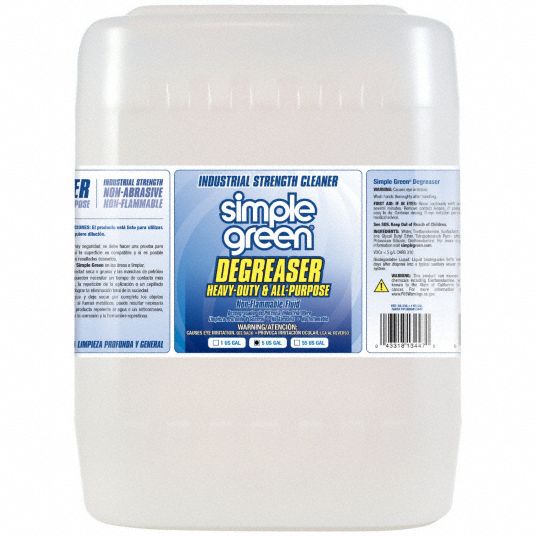 SIMPLE GREEN, Water Based, Bucket, Heavy-Duty Degreaser - 820RY2 ...