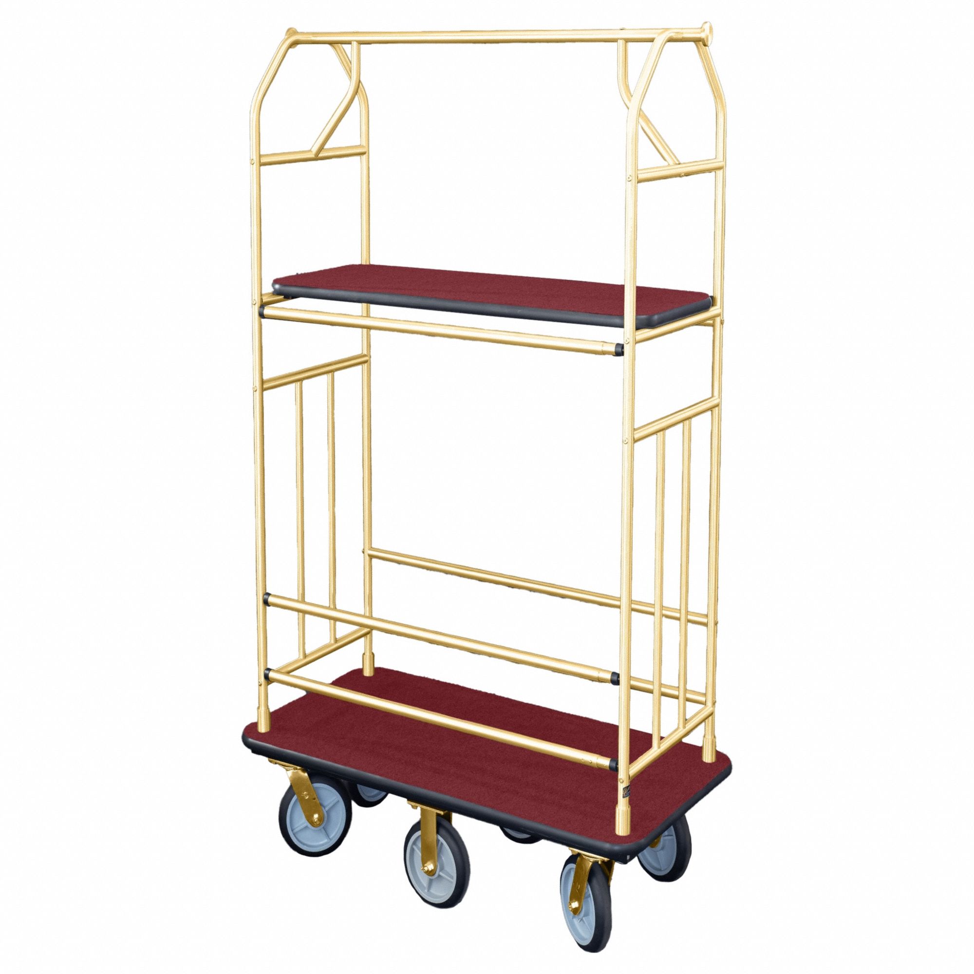 GLARO, 1 in Frame Dia, 41 in Overall Lg, Bellman Cart - 820VJ7|5460-BE ...