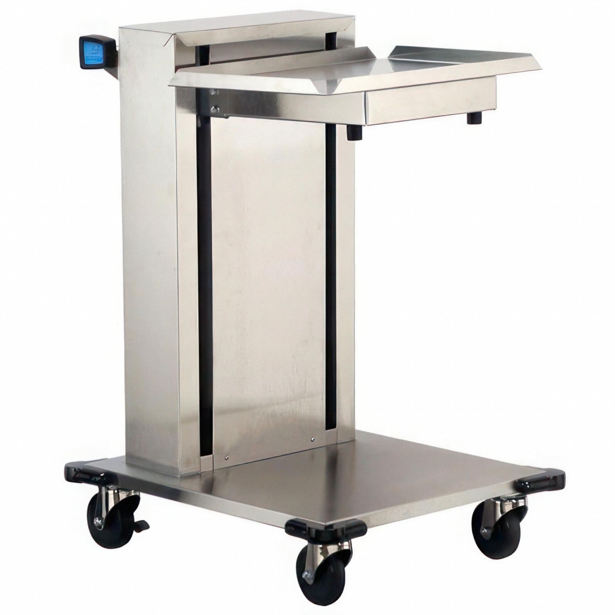 LAKESIDE, 6 Trays, 36 1/2 in Overall Ht, Rack Dispenser Cart - 2NKA3 ...