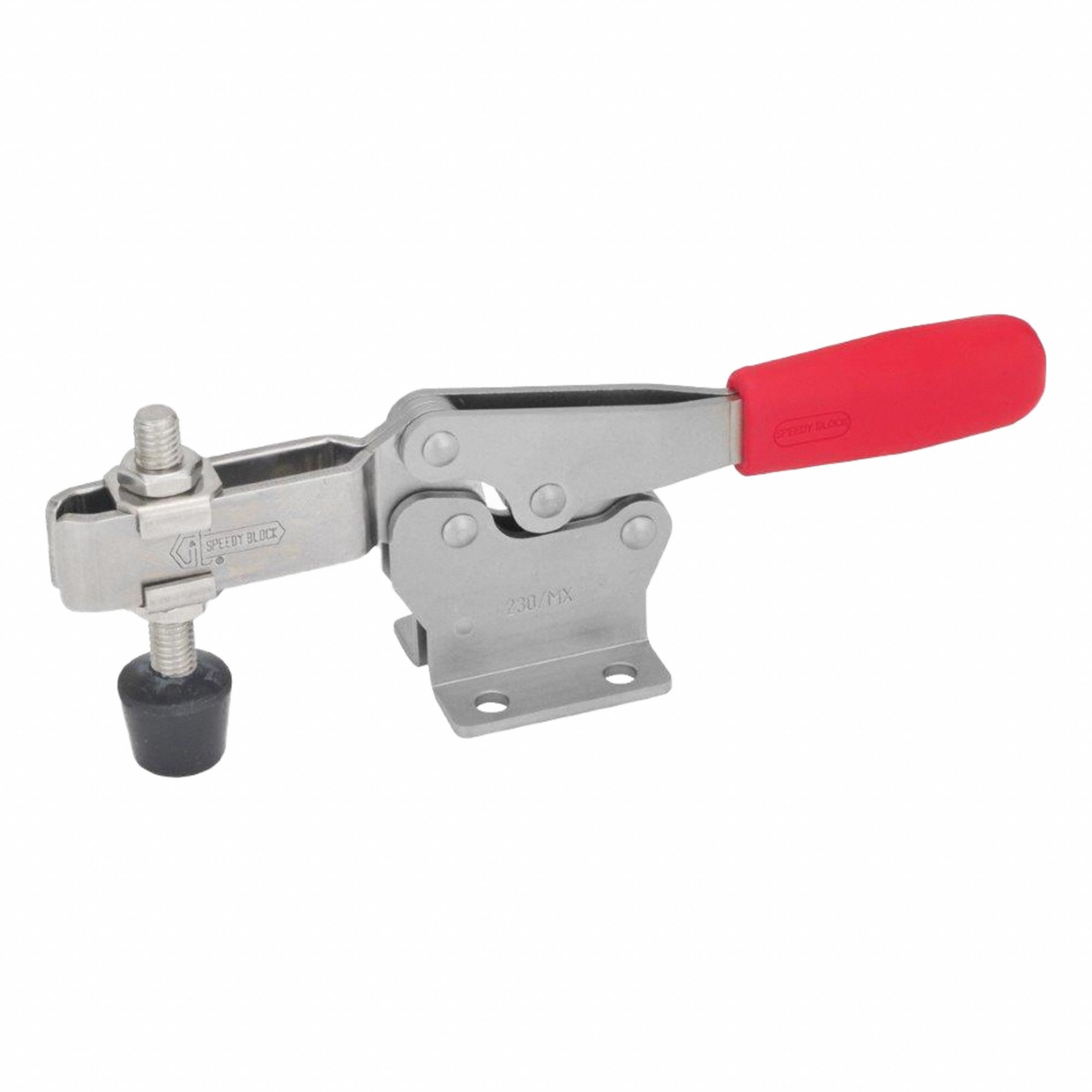 JW WINCO, Horizontal Handle, Flange Base Mounting, Horizontal Acting Toggle Clamp - 892Z21|820 ...