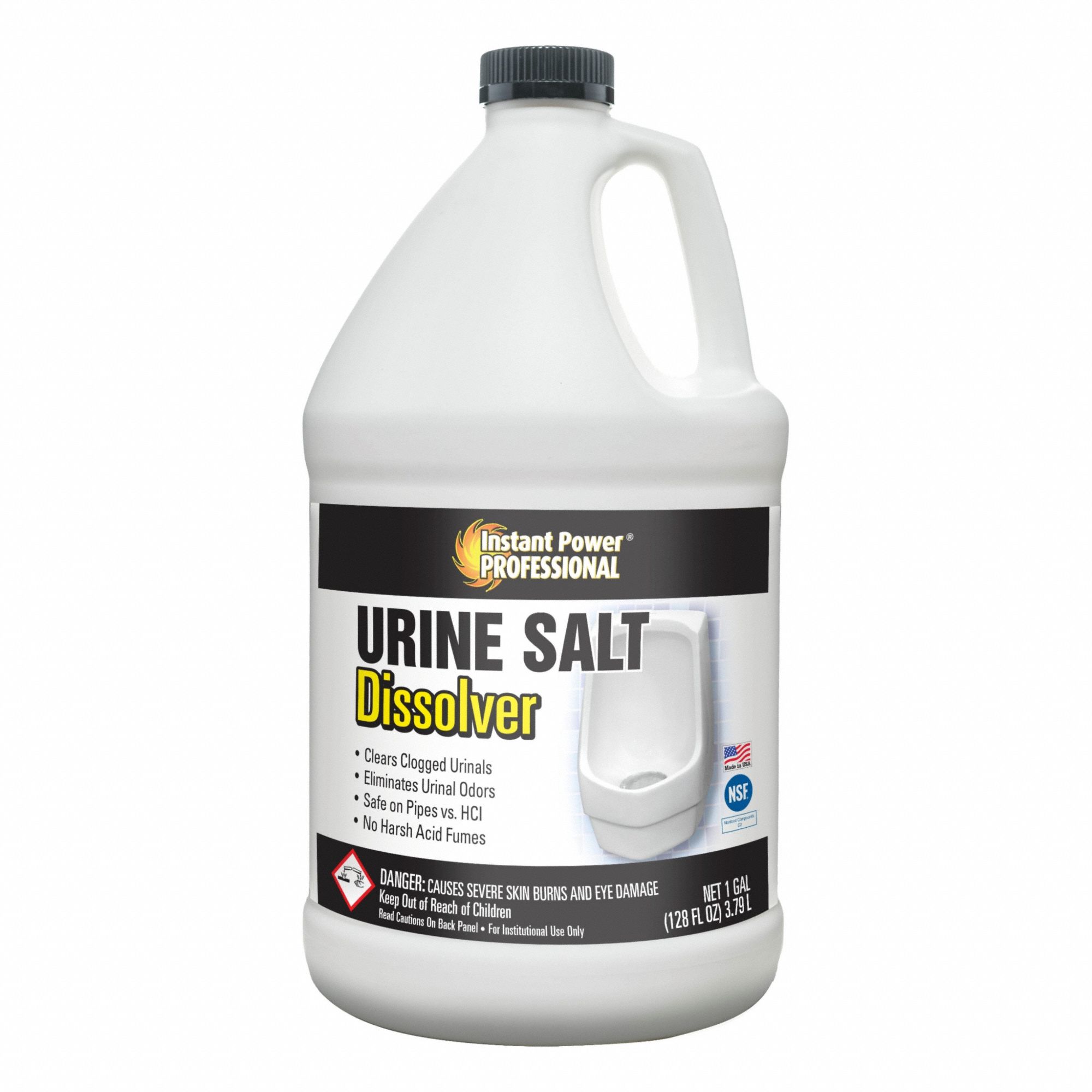 INSTANT POWER PROFESSIONAL, Jug, 1 gal Container Size, Urine Salt ...