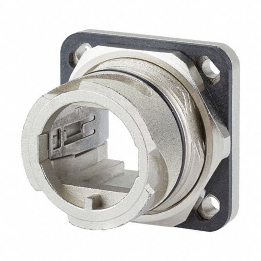 METZ CONNECT, Bulkhead, 1 Ports, Bulkhead - 821ZJ7|1401013300ME - Grainger