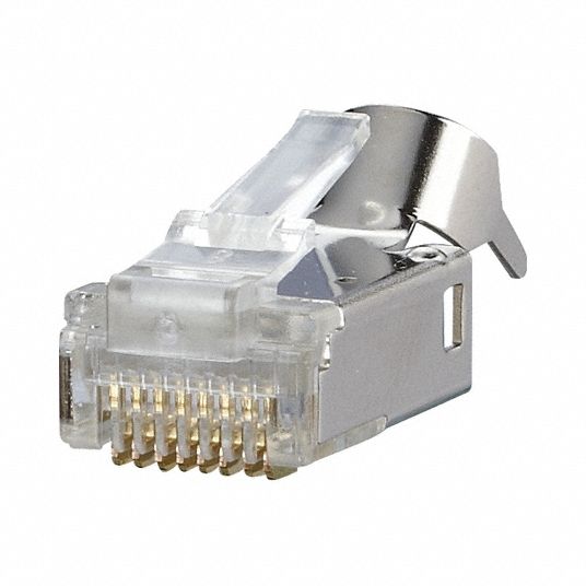 METZ CONNECT, Data Insert, Straight Insulation Displacement Male, RJ45 ...