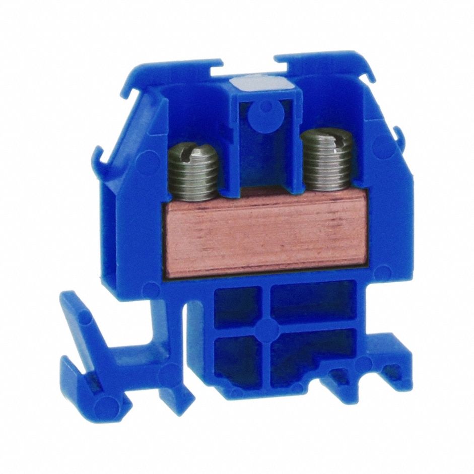SQUARE D, DIN Rail Mounting Type, Box Lug Wire Termination, Terminal ...