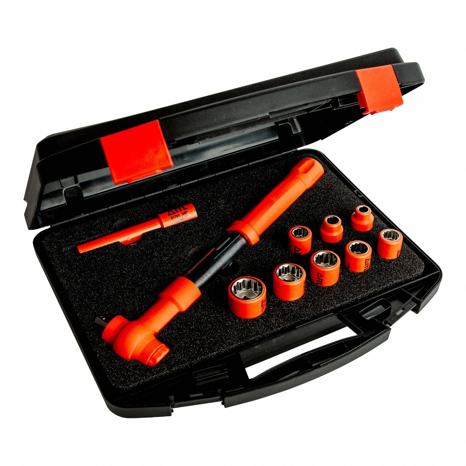 ITL, Foot-Pound/Newton-Meter, 3/8 in Drive Size, Micrometer Torque ...