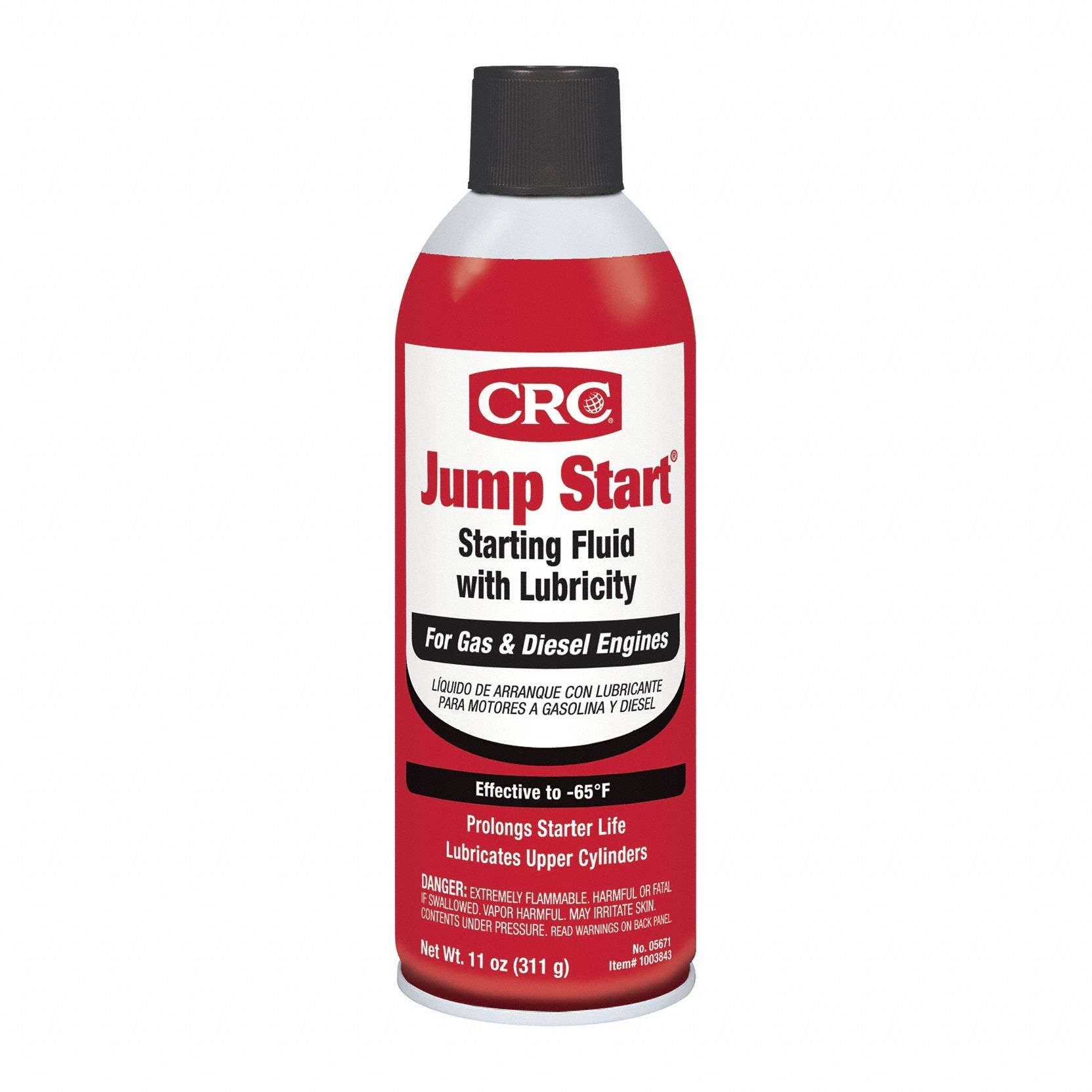 CRC, 11 oz Container Size, Diesel Engines/Gasoline Engines, Starting ...