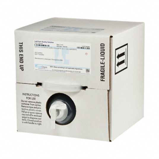 ACS, 10 L, Water - Deionized - ASTM Type 1 - 826RH4|LC267406 - Grainger