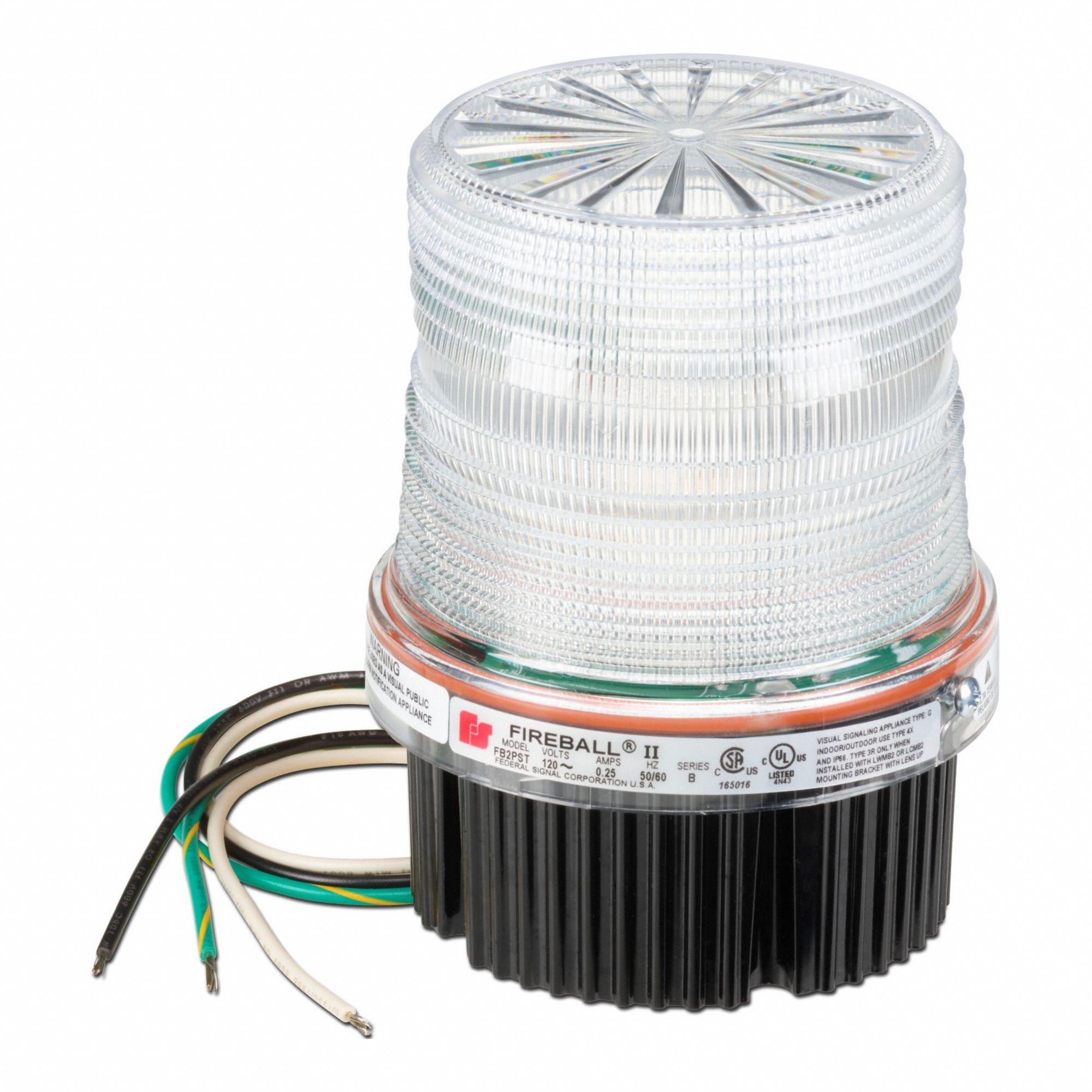 FEDERAL SIGNAL, Magenta, LED, Warning Light - 826Y29|FB2LED-QC-120-240 ...