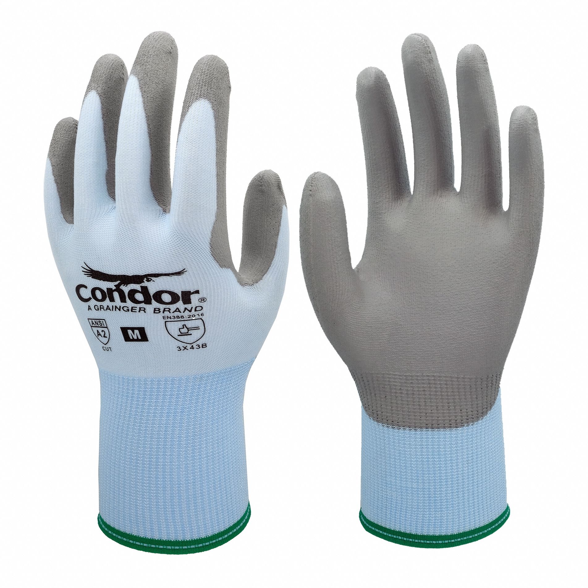 CONDOR, 2XL ( 11 ), ANSI Cut Level A2, Coated Cut-Resistant Gloves - 826ZV9|GGS_114457 - Grainger