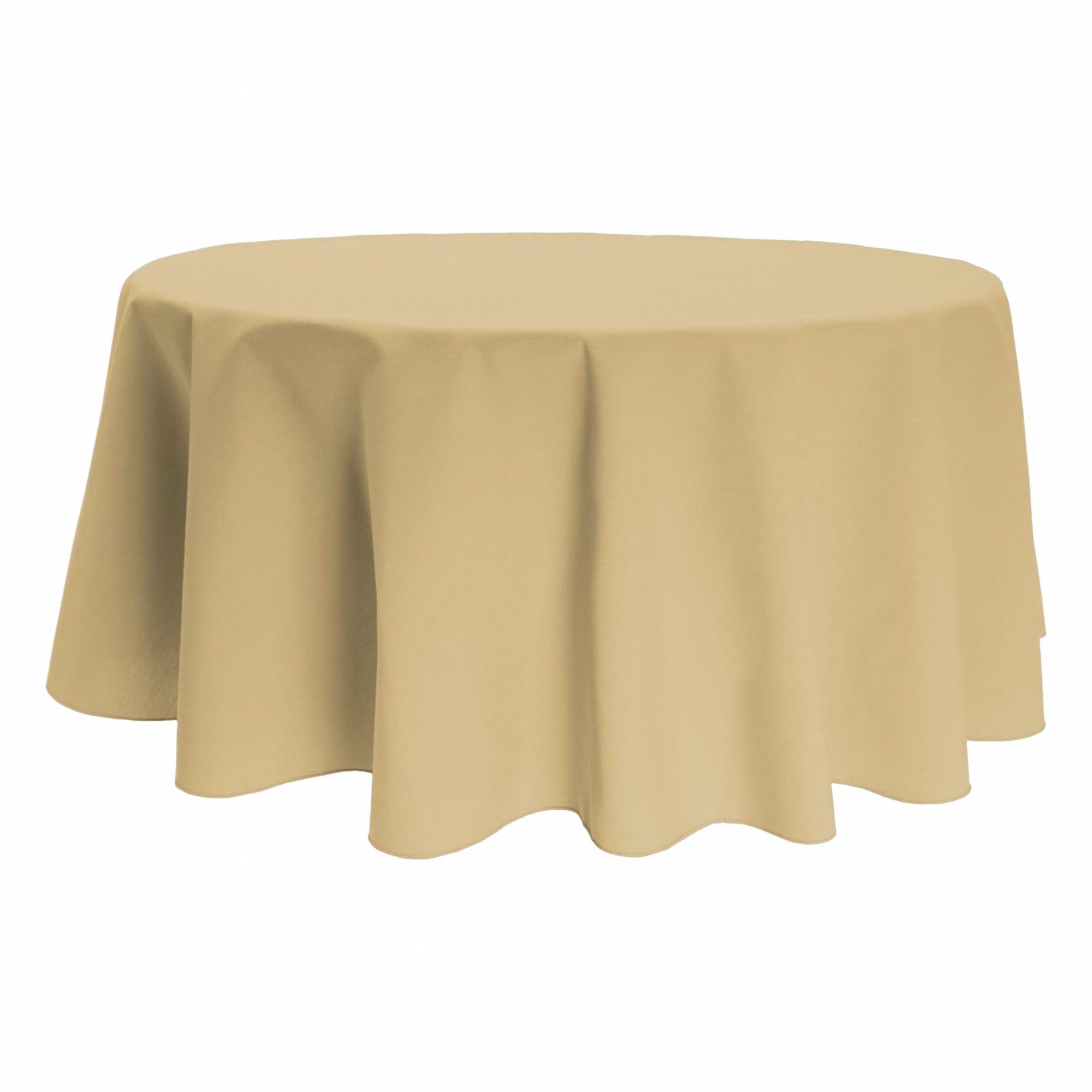 R&R TEXTILE, Round, Beige, Tablecloth - 827FD7|AT-Signature-71R-7284 ...