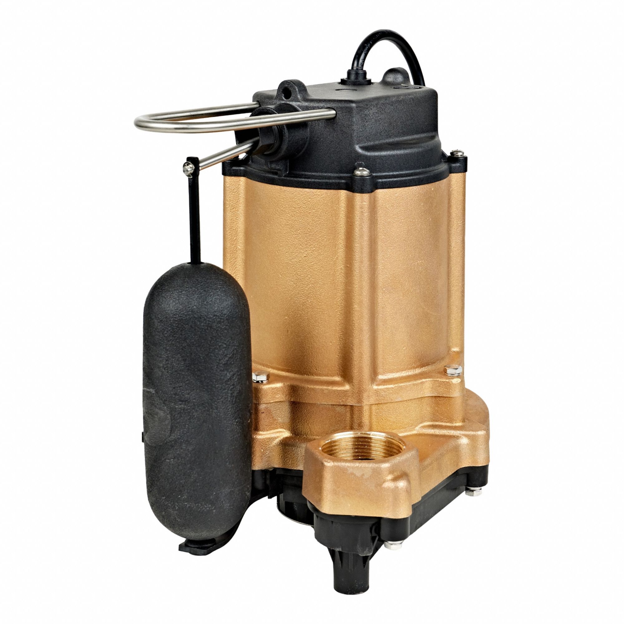 LITTLE GIANT, 1/3 hp, 115V AC, Submersible Sump Pump - 827WT8|506811 ...