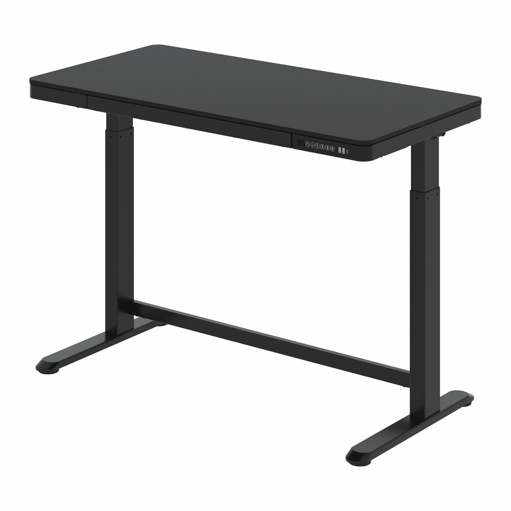 FLEXISPOT, Black, Particle Board, Adjustable Standing Desk - 828L19 ...