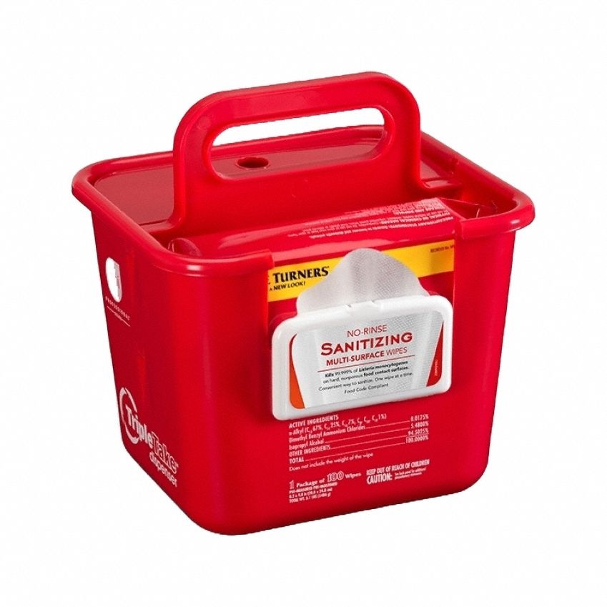 SANI PROFESSIONAL, (72) Wipes Capacity, Plastic, Wet Wipe Dispenser ...