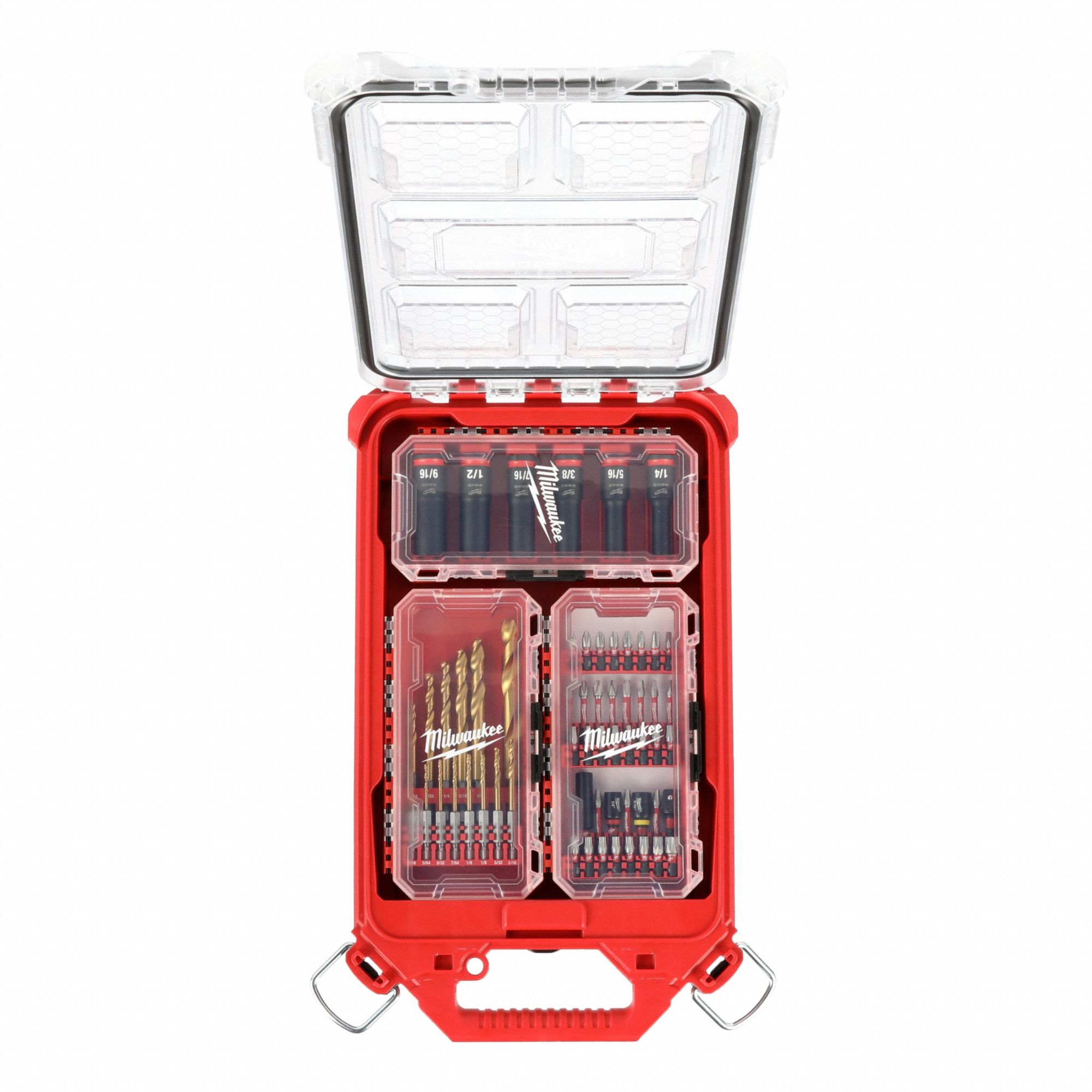 MILWAUKEE, Impact Rated, Driver Bit Set, Driver Bit Set - 830YN4|48-32 ...