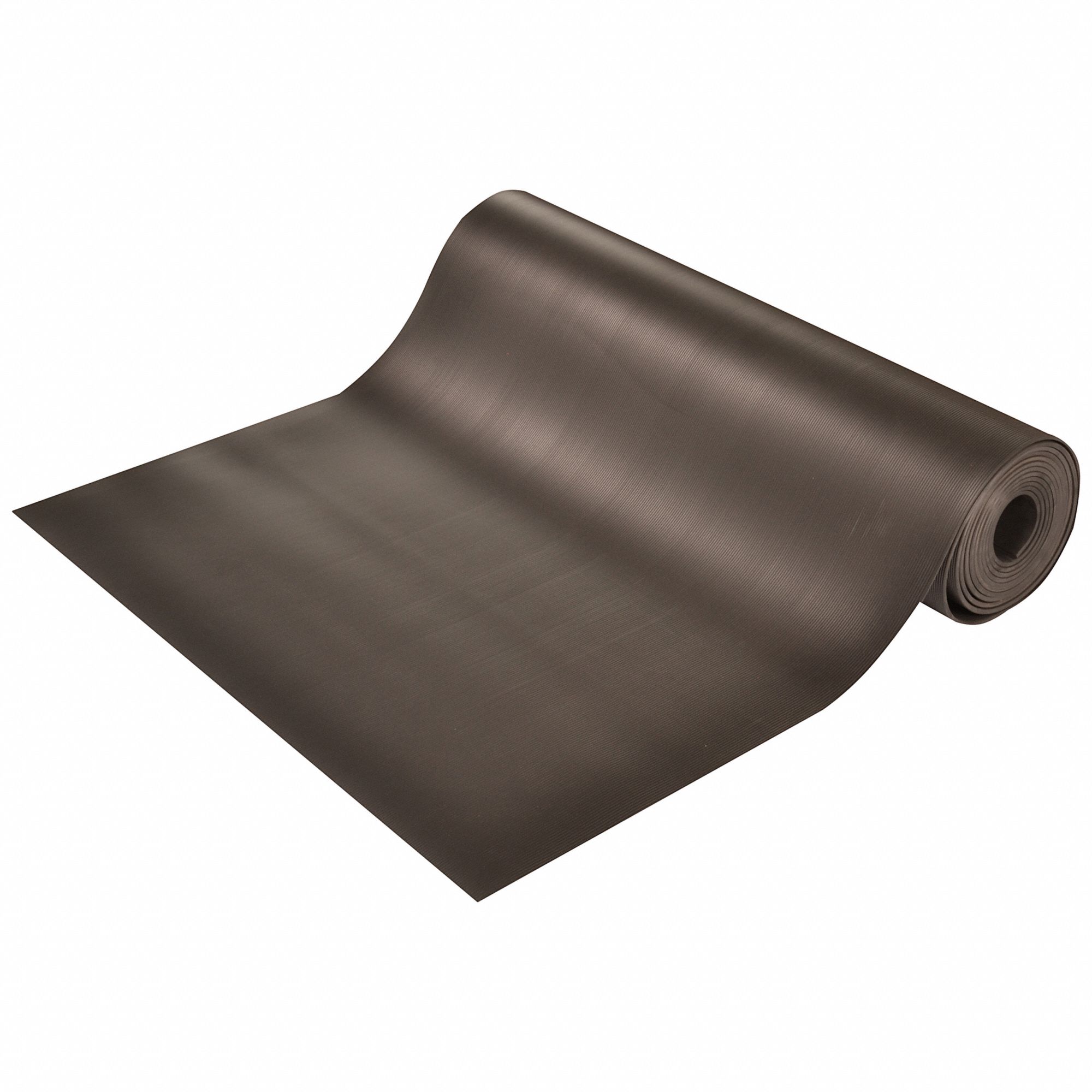 NOTRAX Switchboard Mat: Type II: Class 2, Ribbed, 4 ft x 75 ft, 1/4 in ...