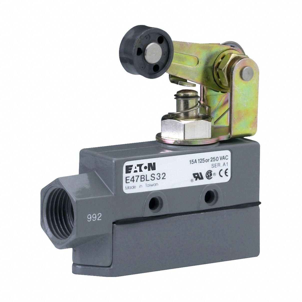 EATON, Roller Lever Actuator, SPDT, Snap Action Switch - 831UZ5 ...