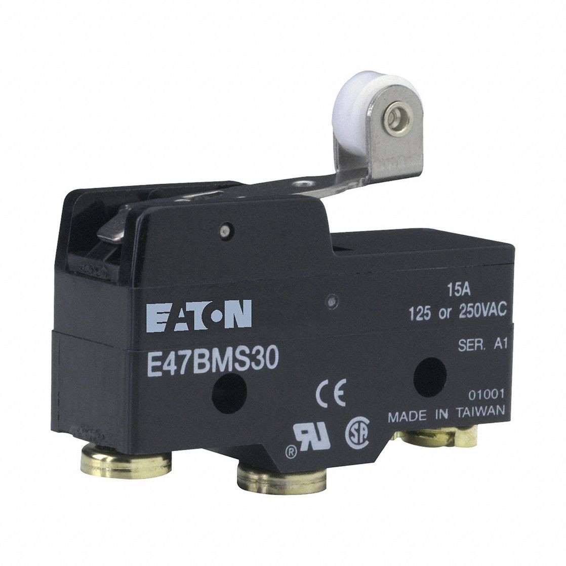 EATON, Roller Lever Actuator, SPDT, Snap Action Switch - 831V04 ...