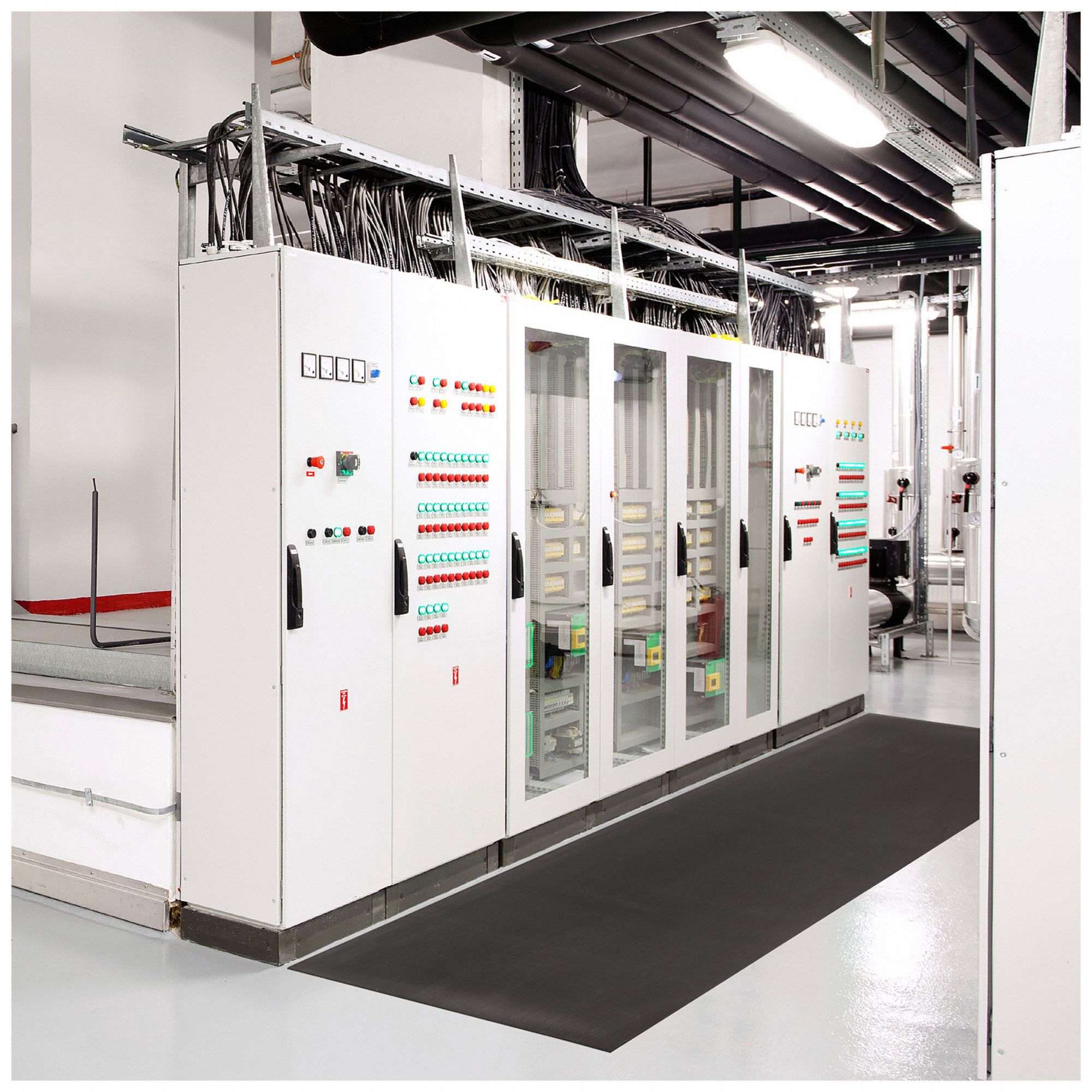 NOTRAX Switchboard Mat: Type II: Class 2, Diamond Plate, 2 ft x 75 ft ...