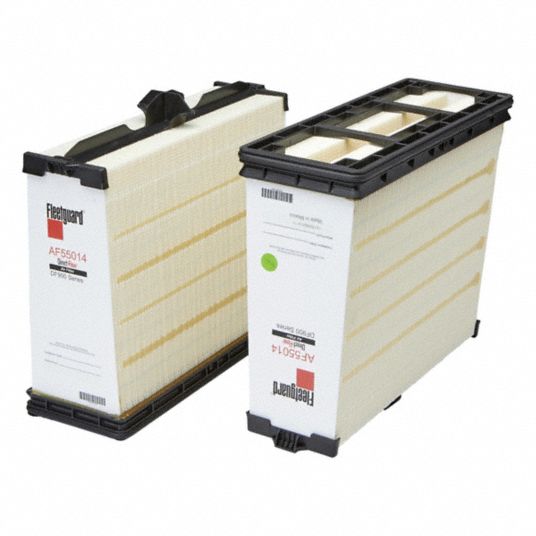 FLEETGUARD, Engine, 16 5/16 in Overall Lg, Automotive Air Filter ...