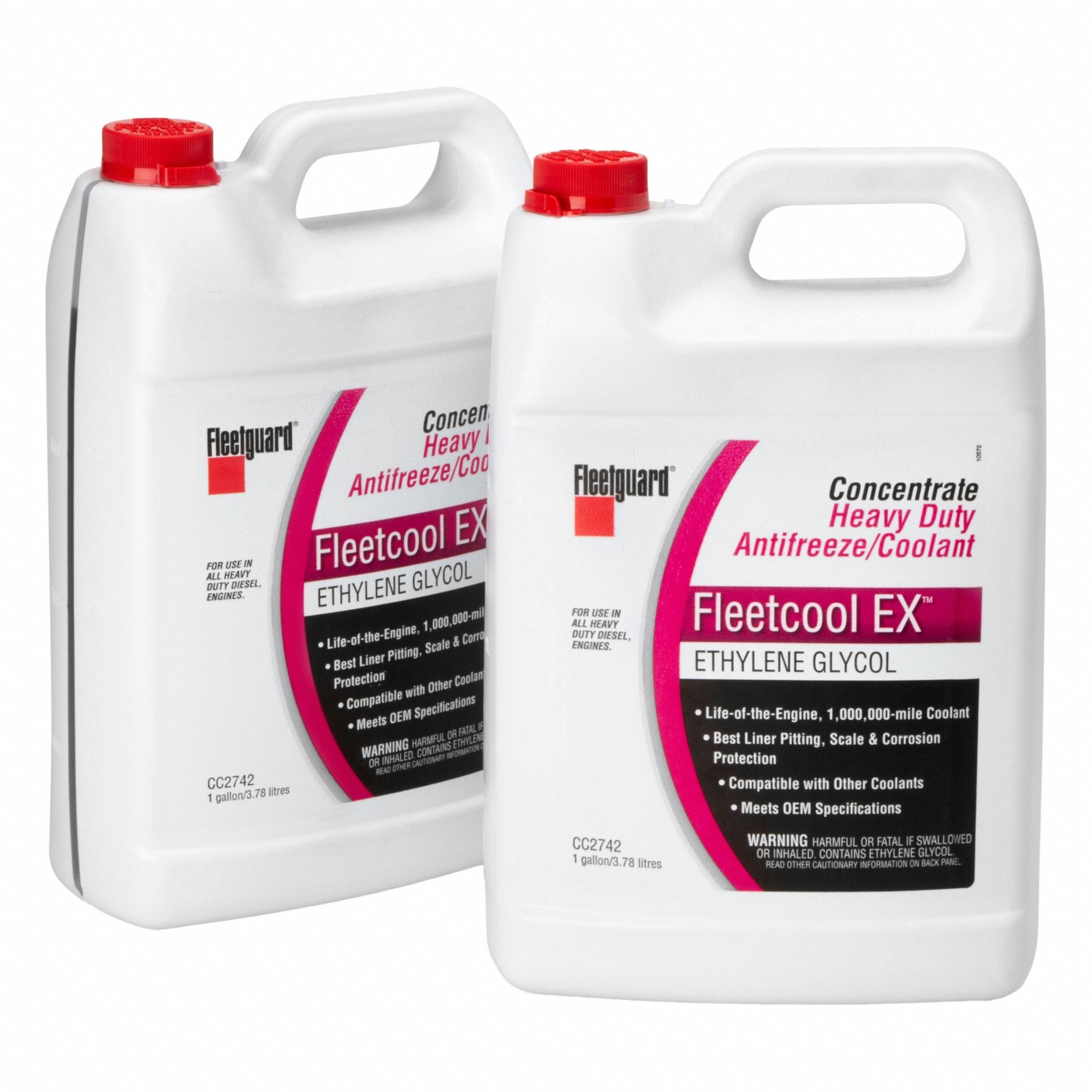FLEETGUARD, Concentrated, 1 gal Container Size, Coolant - 832G73|CC2742 ...