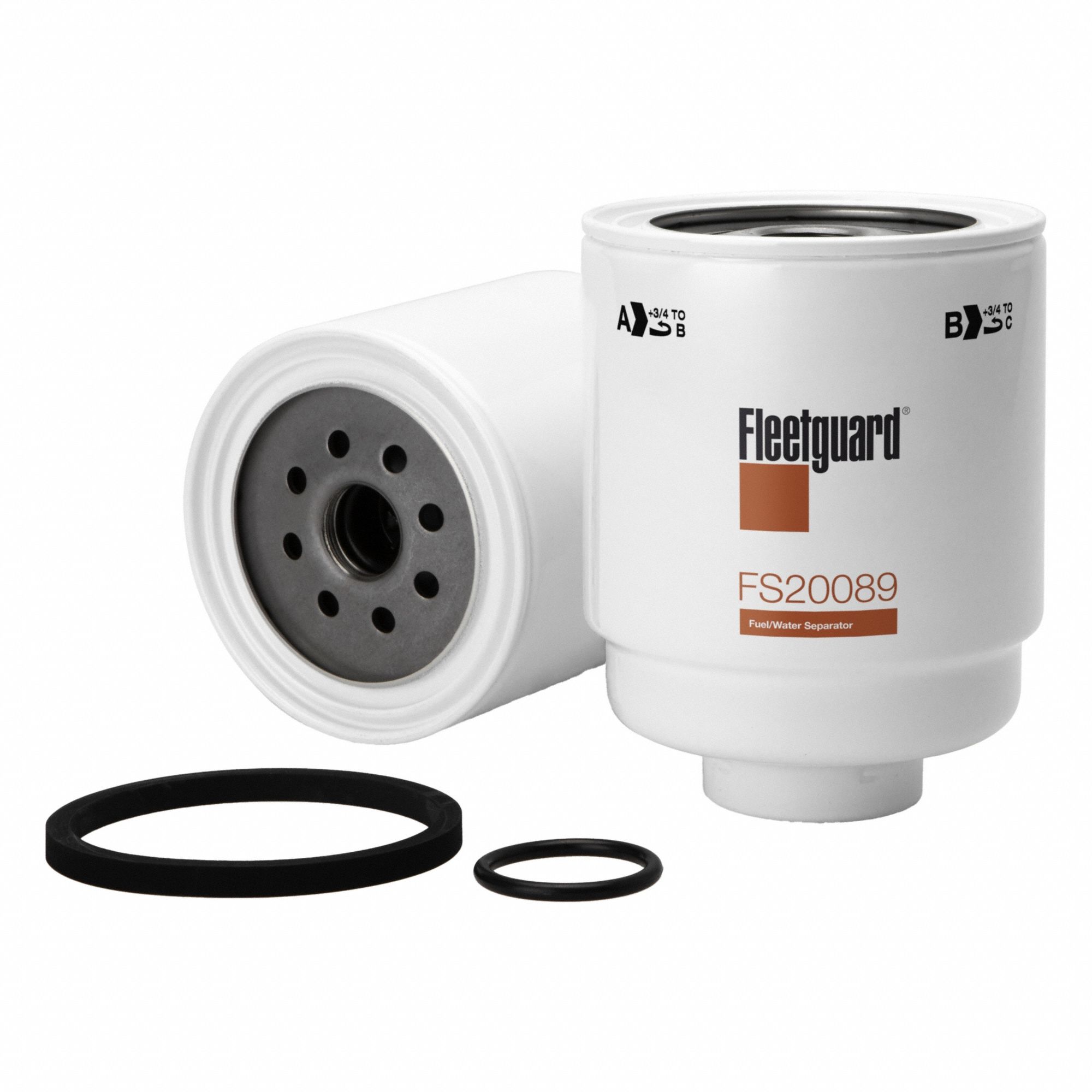 FLEETGUARD, 13 7/16 in Overall Lg, 4 1/4 in Outside Dia, Automotive ...