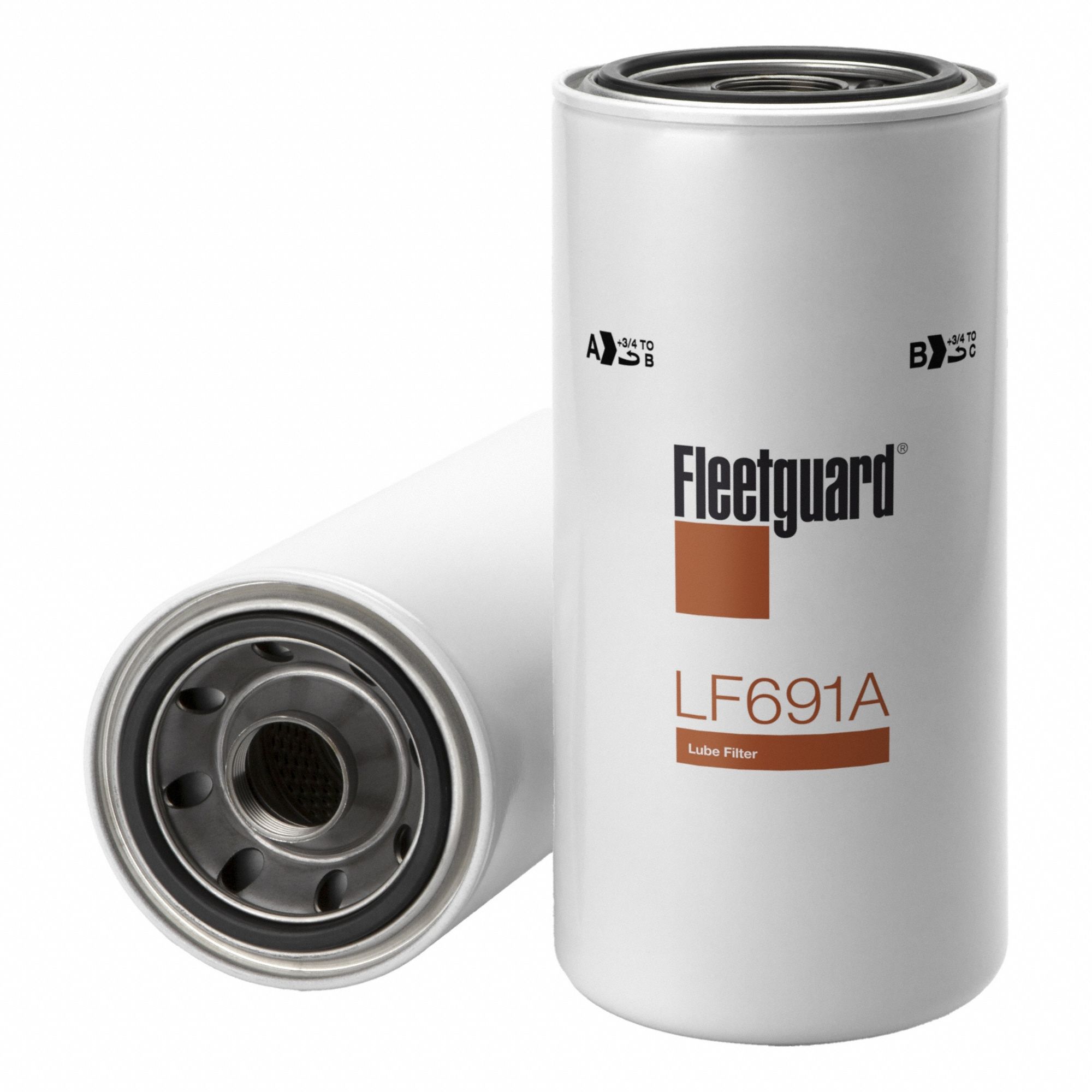 FLEETGUARD, B99, LF691A, Automotive Oil Filter - 832H24|LF691A - Grainger