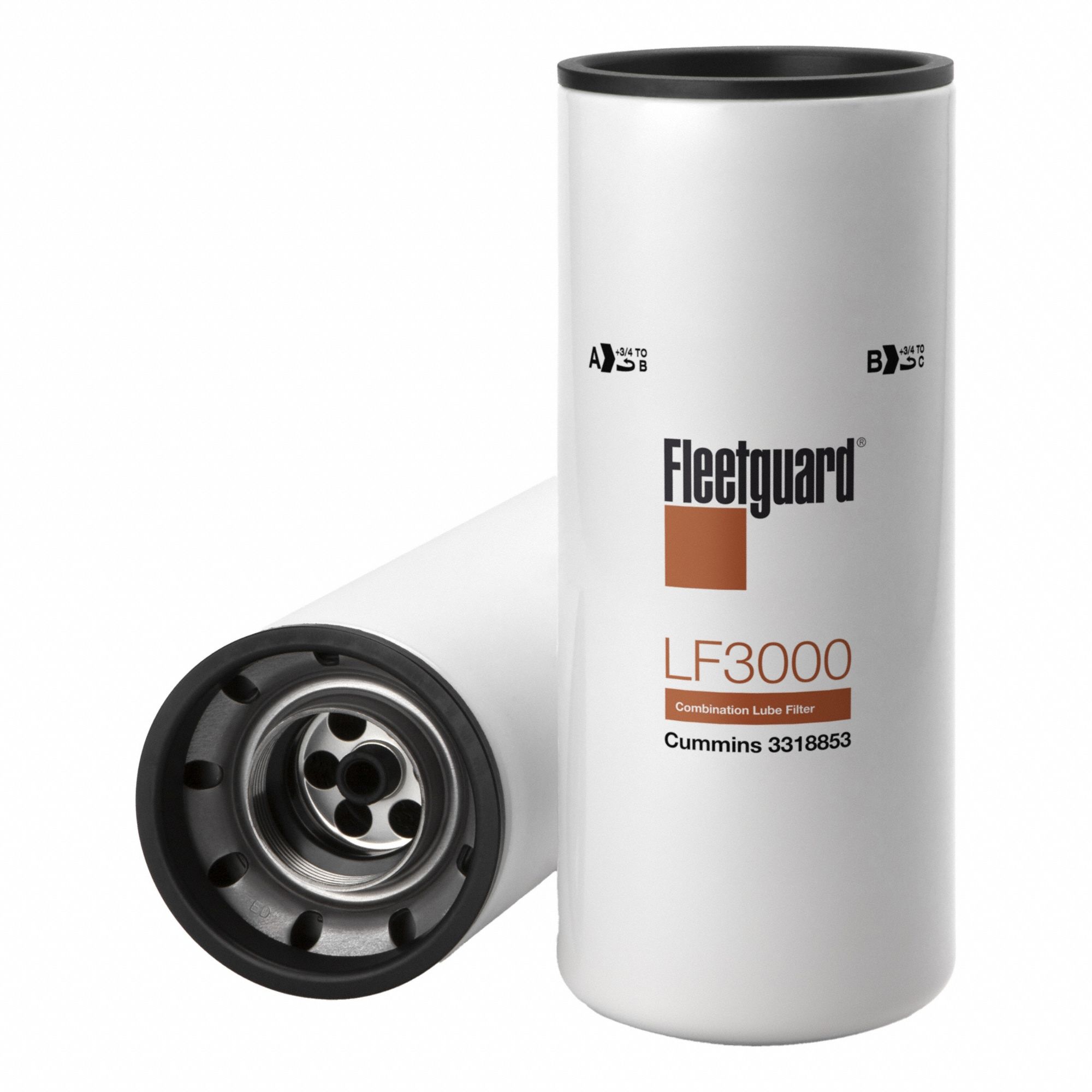 FLEETGUARD, BD103, LF3000, Automotive Oil Filter - 832H30|LF3000 - Grainger