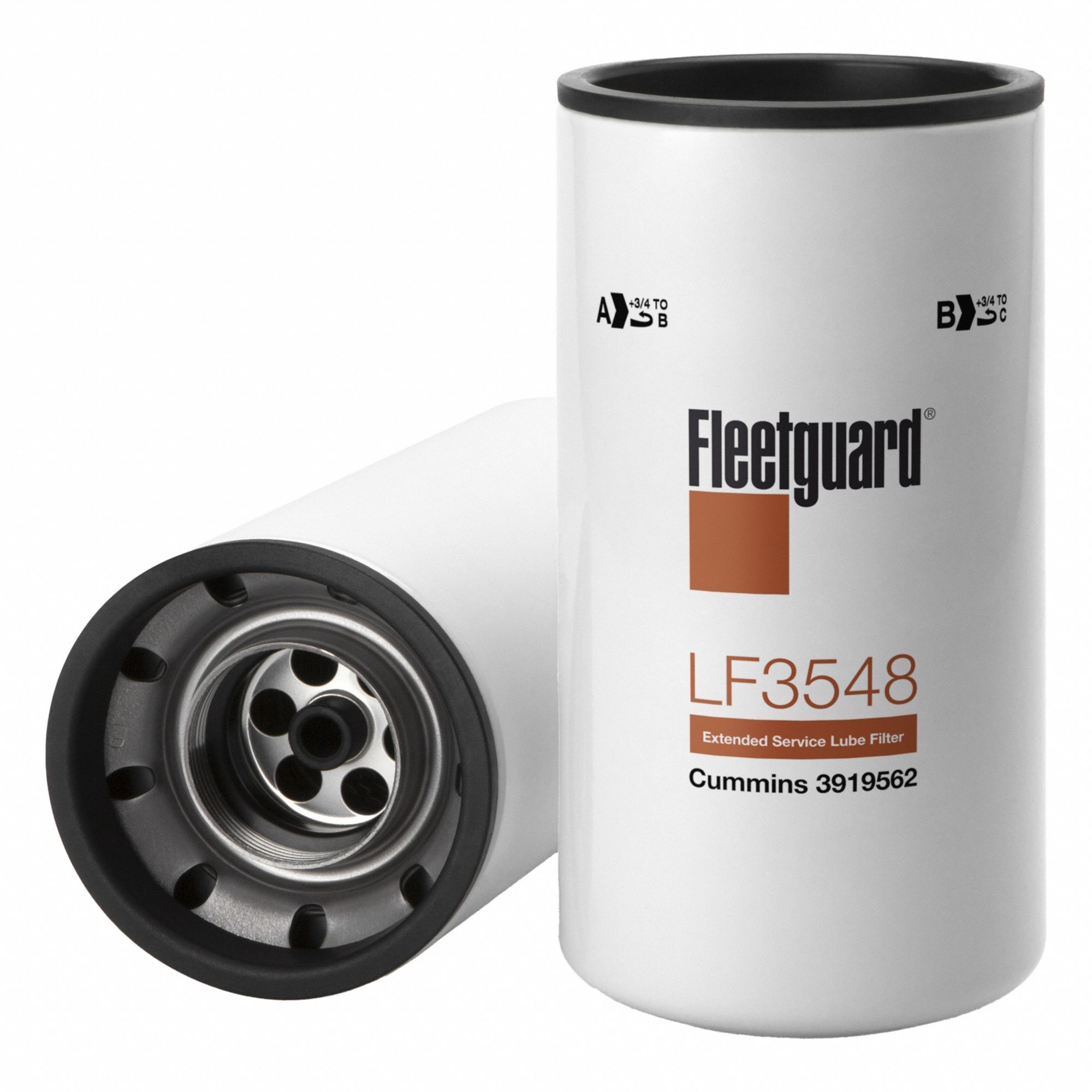 FLEETGUARD, 2 1/4"-12 UNS-2B Thread Size, 10 5/16 in Overall Ht ...