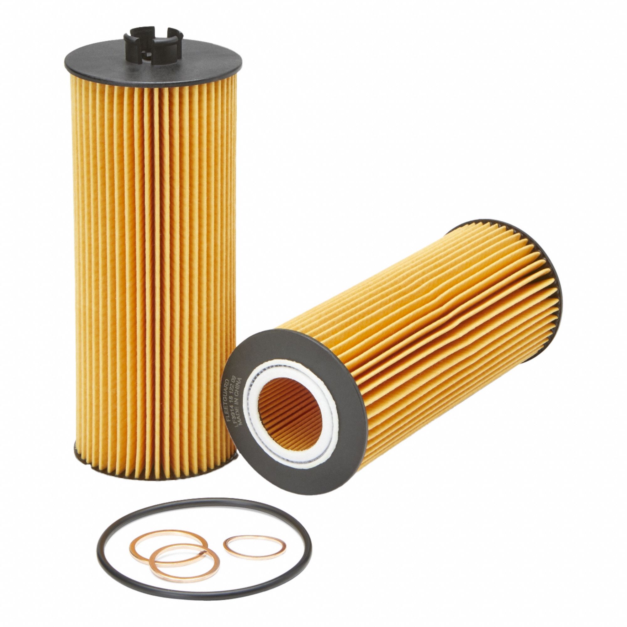 FLEETGUARD, Hydraulic Fluid, 1 1/8 in Inside Dia, Automotive Oil Filter ...