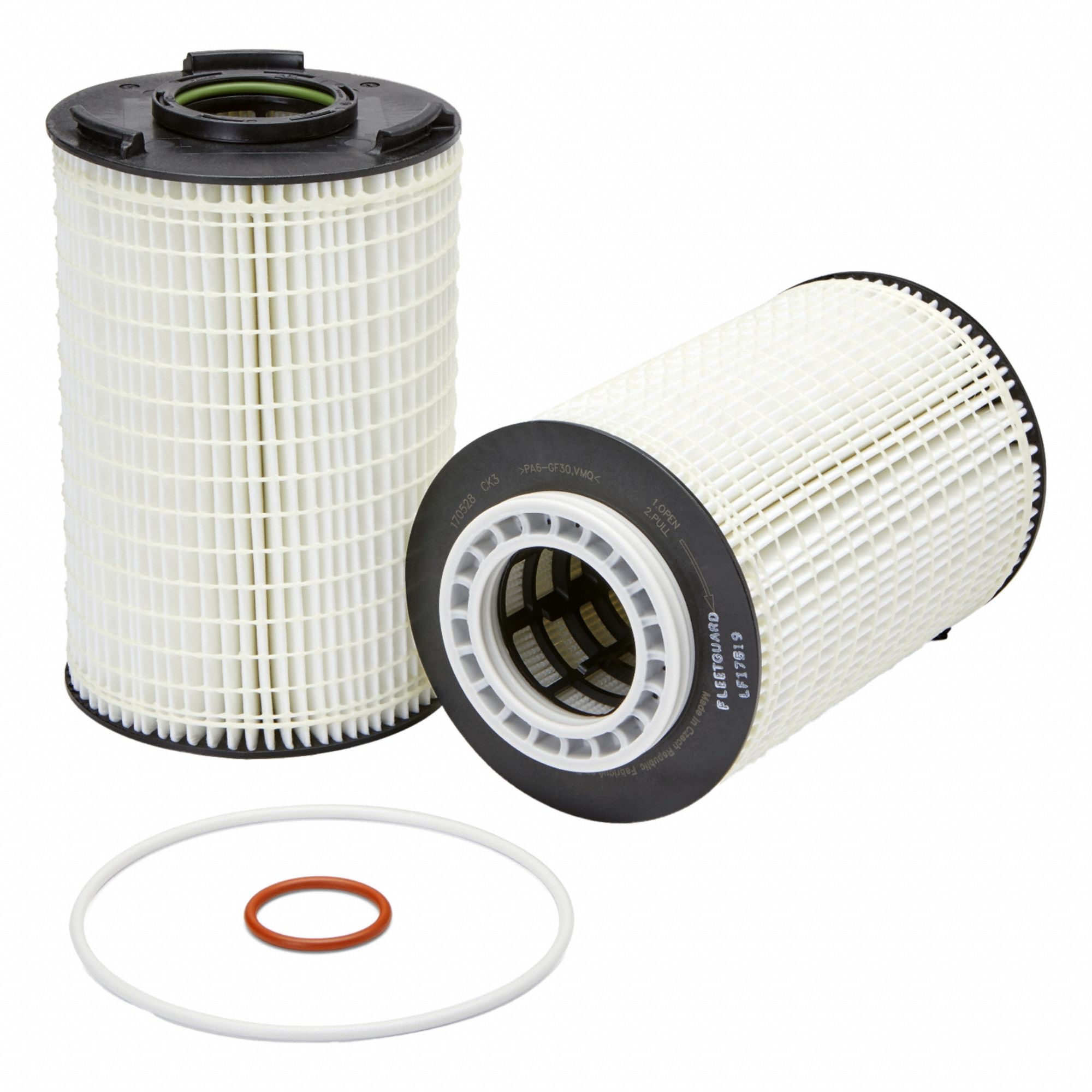 FLEETGUARD, 16 in Overall Ht, 12 1/2 in Overall Lg, Automotive Oil ...