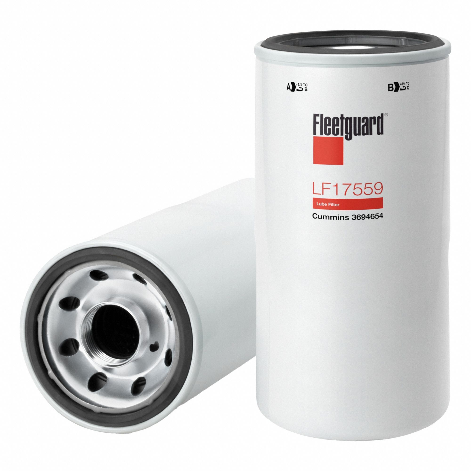 FLEETGUARD, 15 3/4 in Overall Ht, 10 5/8 in Overall Lg, Automotive Oil ...