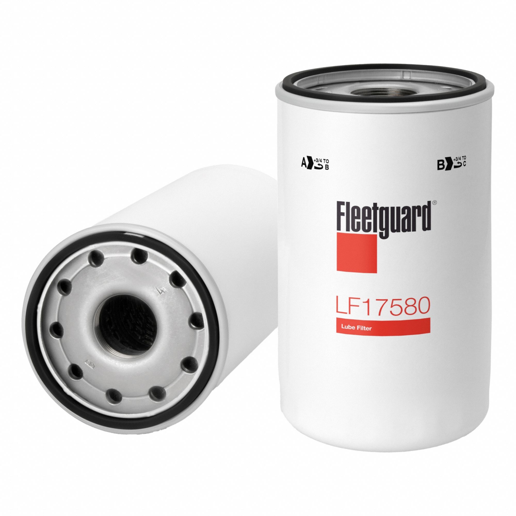 FLEETGUARD, B9607, LF17580, Automotive Oil Filter - 832HP4|LF17580 ...