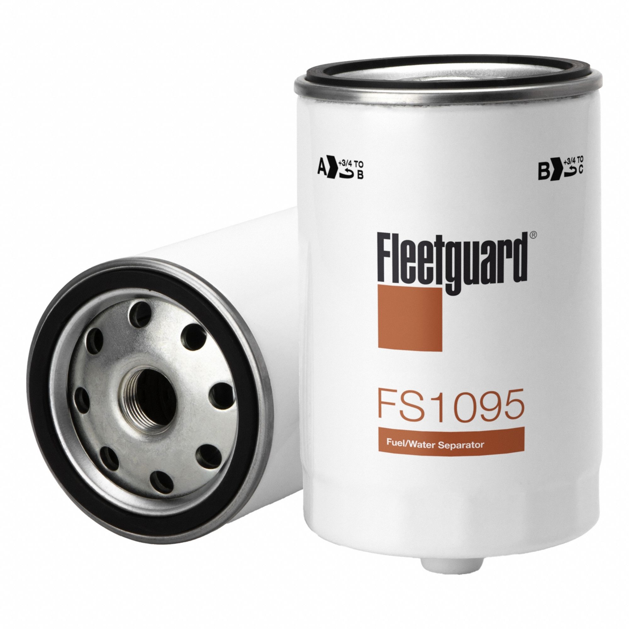FLEETGUARD, 14 in Overall Lg, 4 3/8 in Outside Dia, Automotive Fuel ...