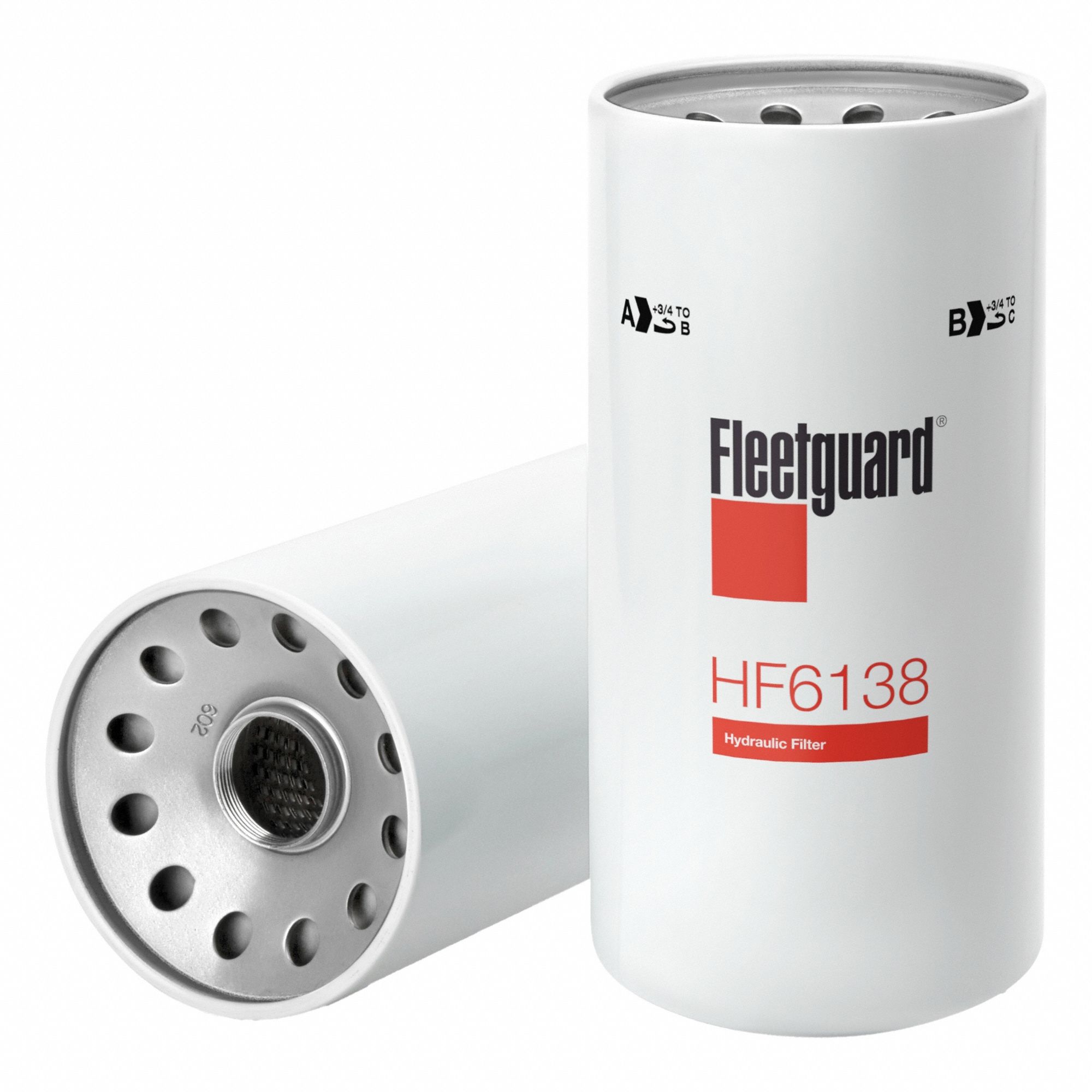 FLEETGUARD, 16 5/8 in Overall Lg, 5 1/16 in Outside Dia, Automotive ...