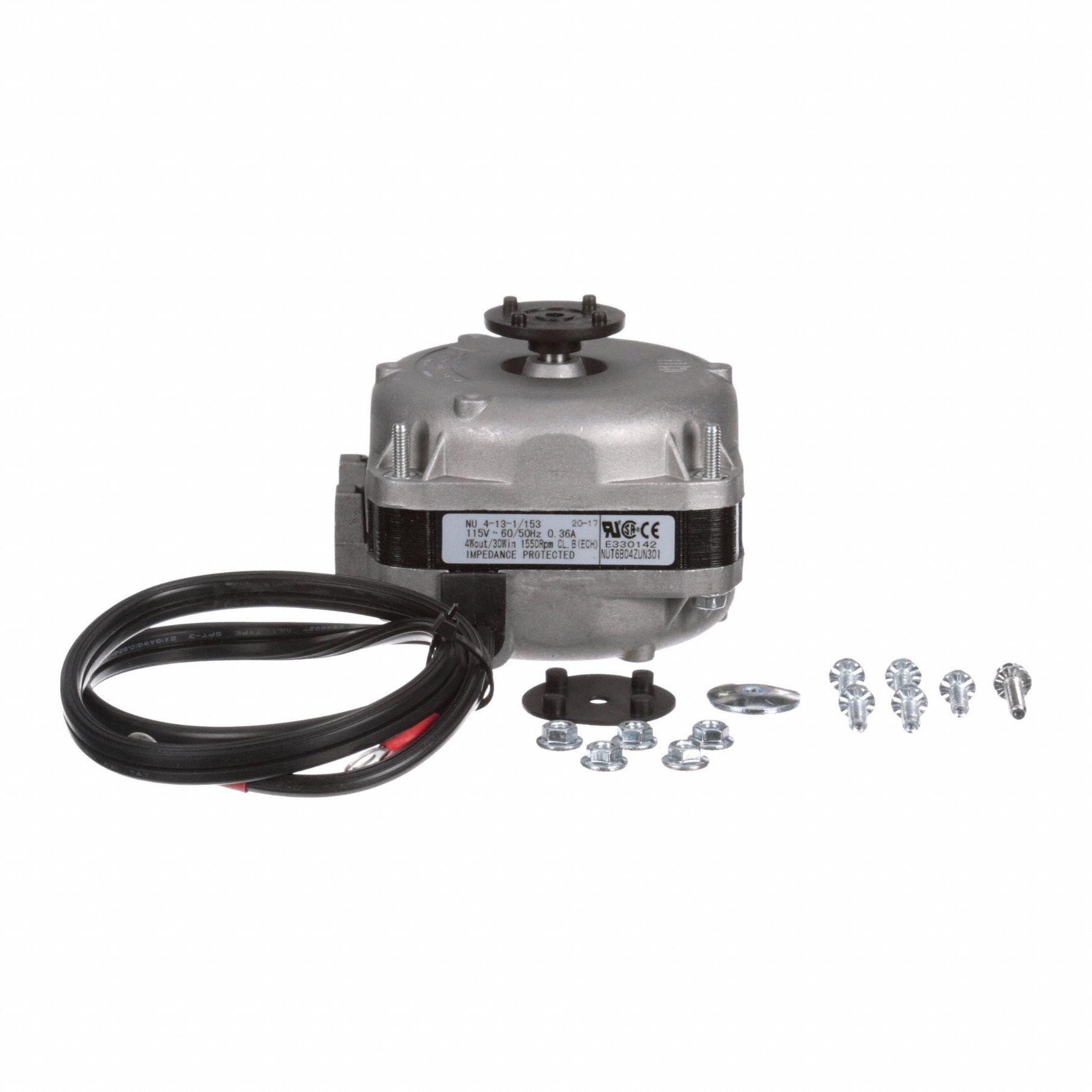 ELCO, Aluminum Frame, Hole Mounting, Direct Drive Fan/Blower Motor ...