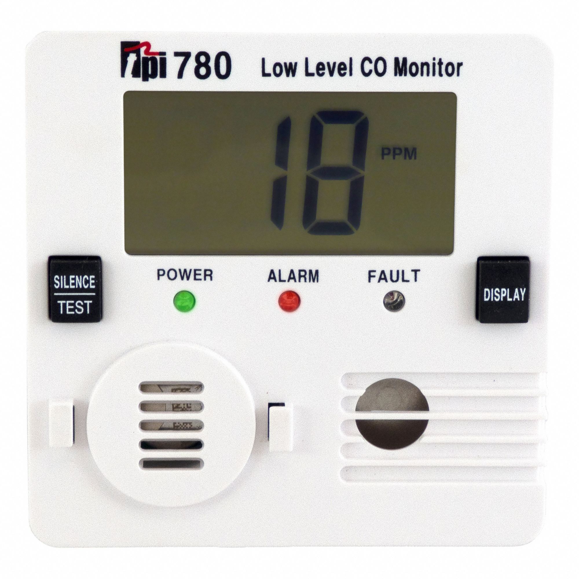 TPI, Carbon Monoxide, Removable Battery, Carbon Monoxide Alarm - 841DN5 ...