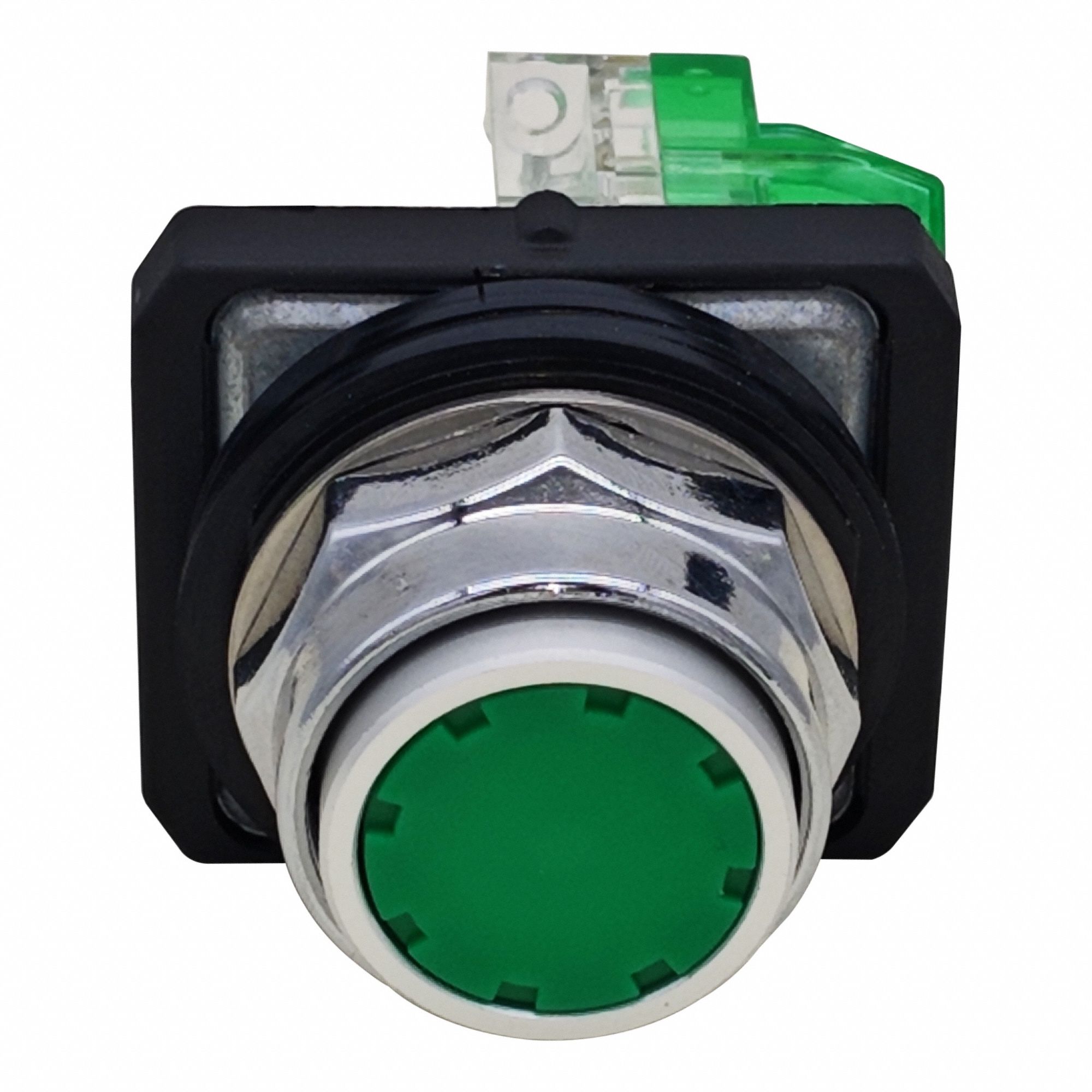 DAYTON, Non-Illuminated, Flush Profile, Flush Push Button Operator ...